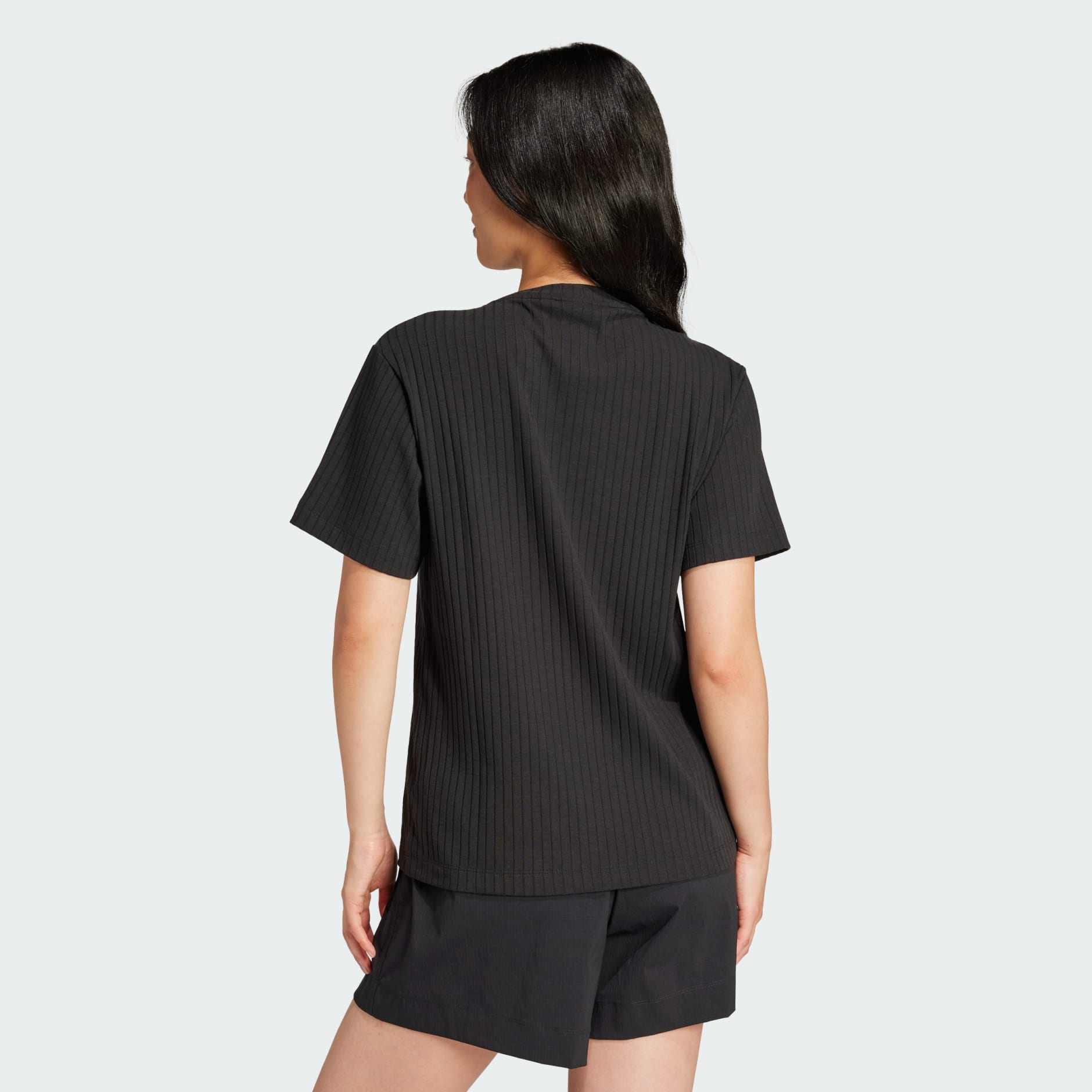 Camiseta Essentials Acanalado Ancho