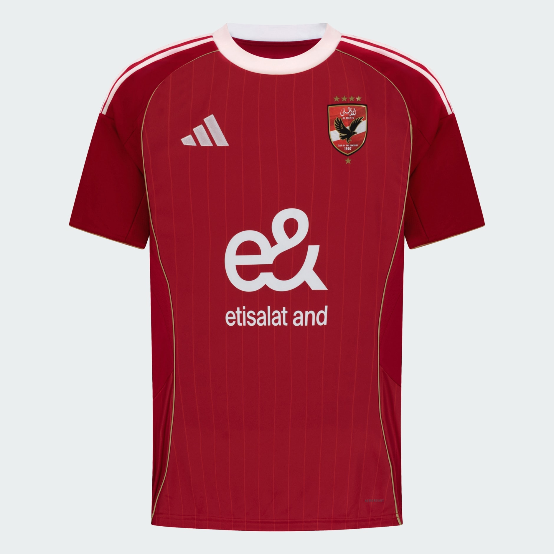 Clothing - Al Ahly 25/26 HOME JERSEY - Red | adidas Oman