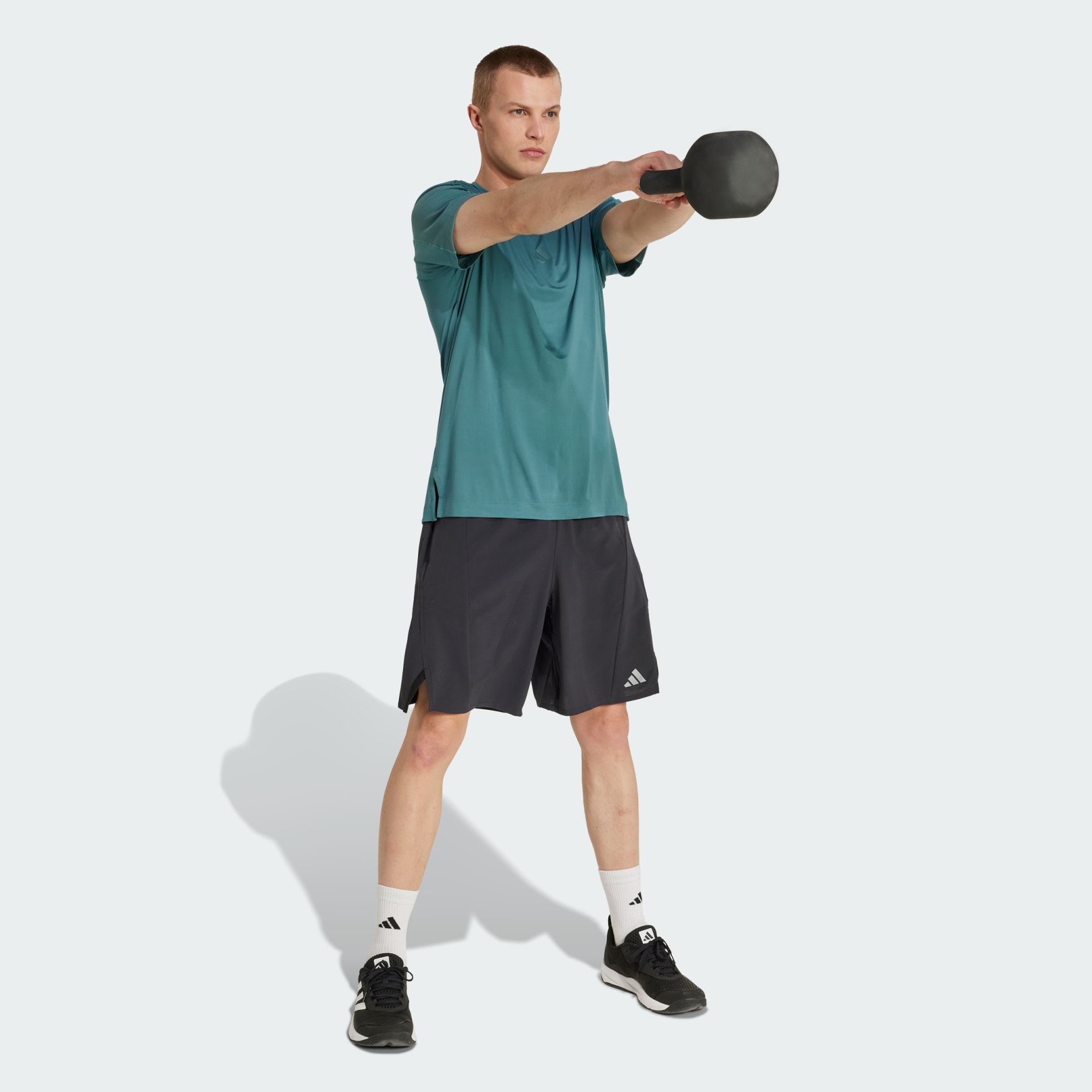 Clothing - Puremotion Tee - Green | adidas South Africa