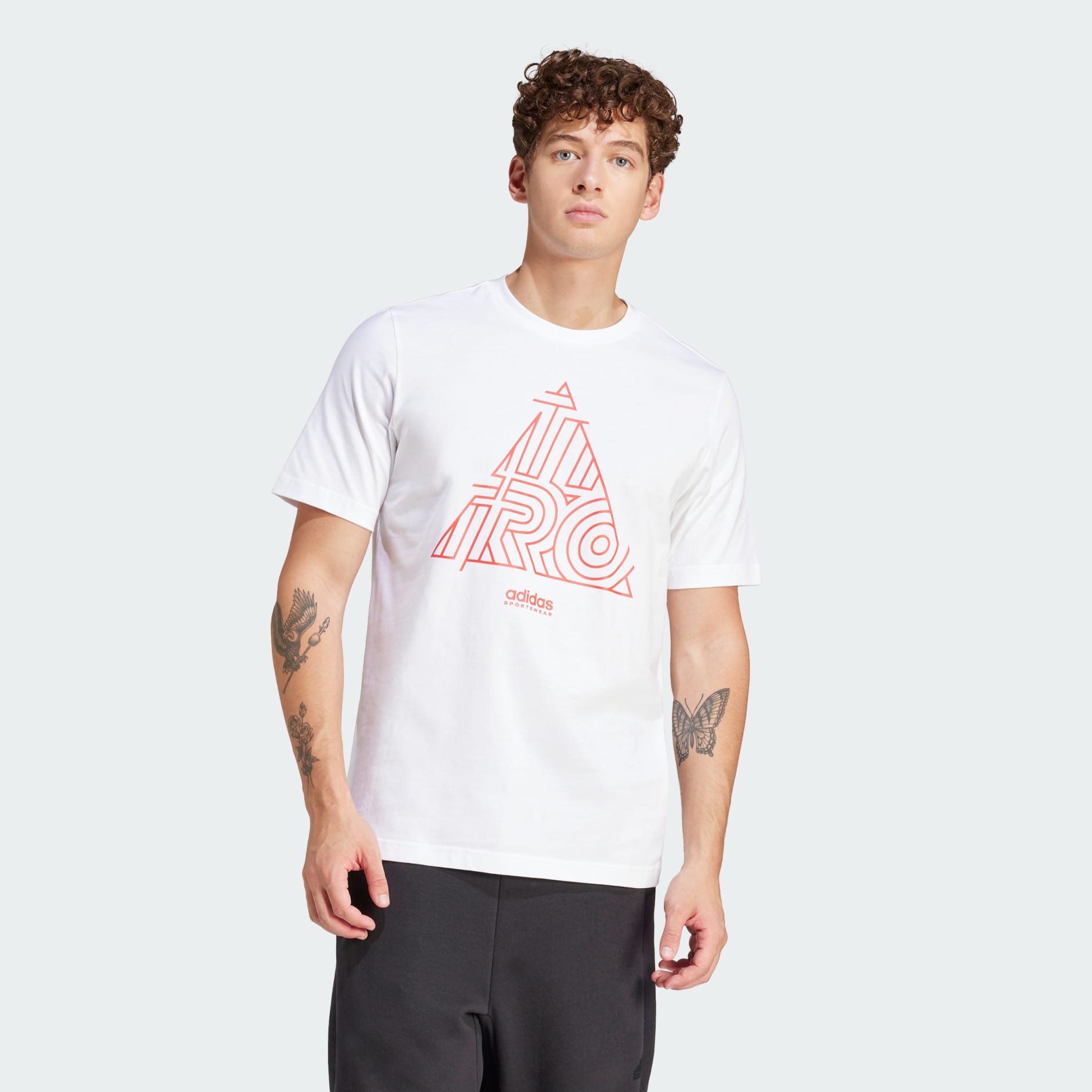 adidas House of Tiro Graphic Tee - White | adidas UAE