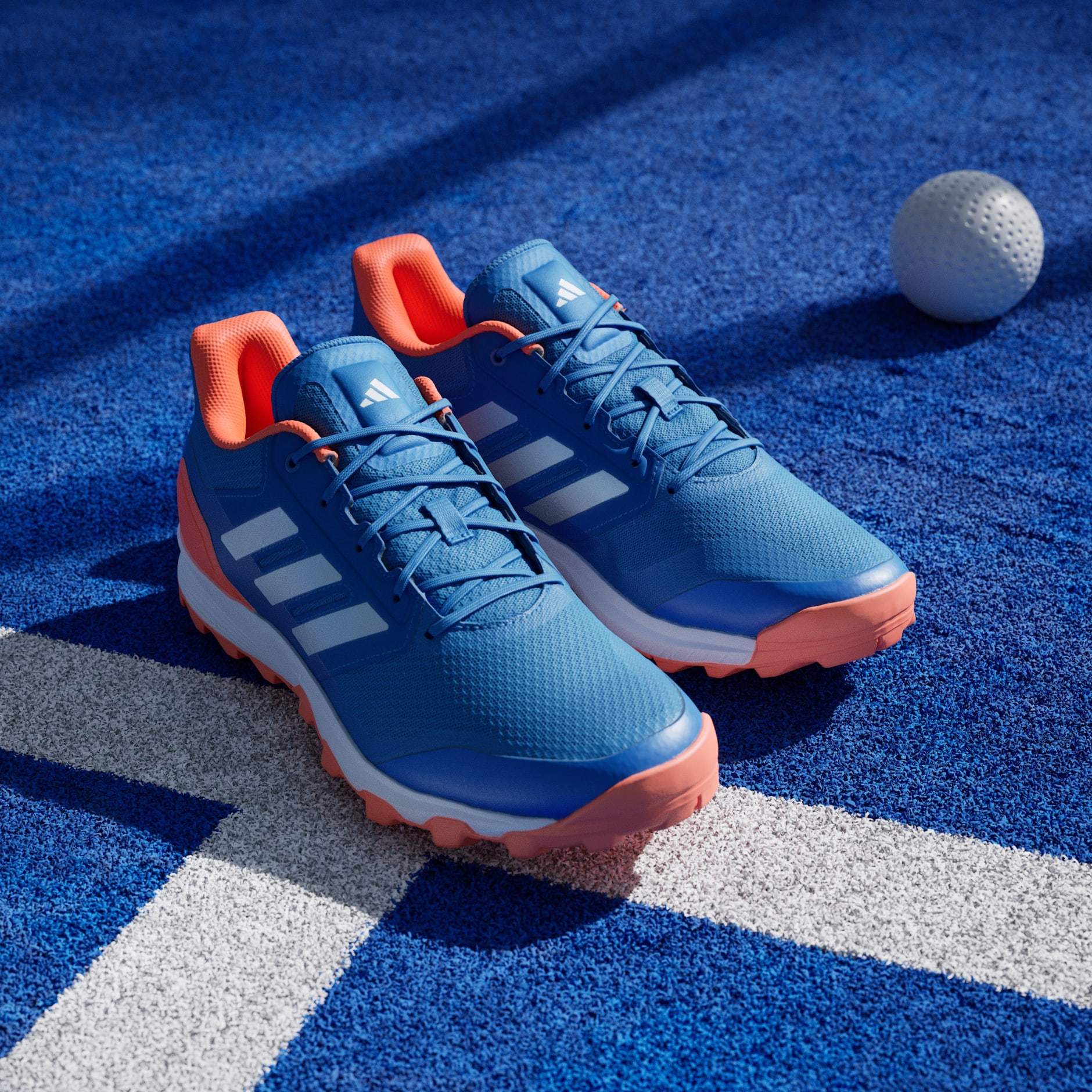 Shoes - Flexcloud 2.1 Field Hockey Shoes - Blue | adidas South Africa