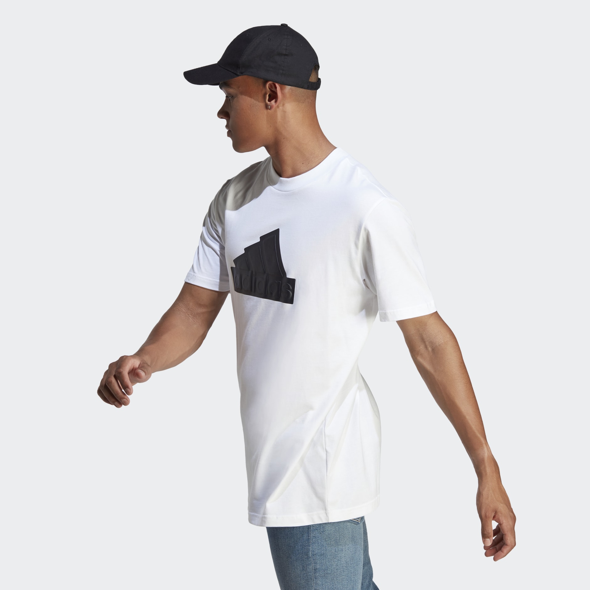 adidas Future Icons Badge of Sport Tee - White | adidas UAE