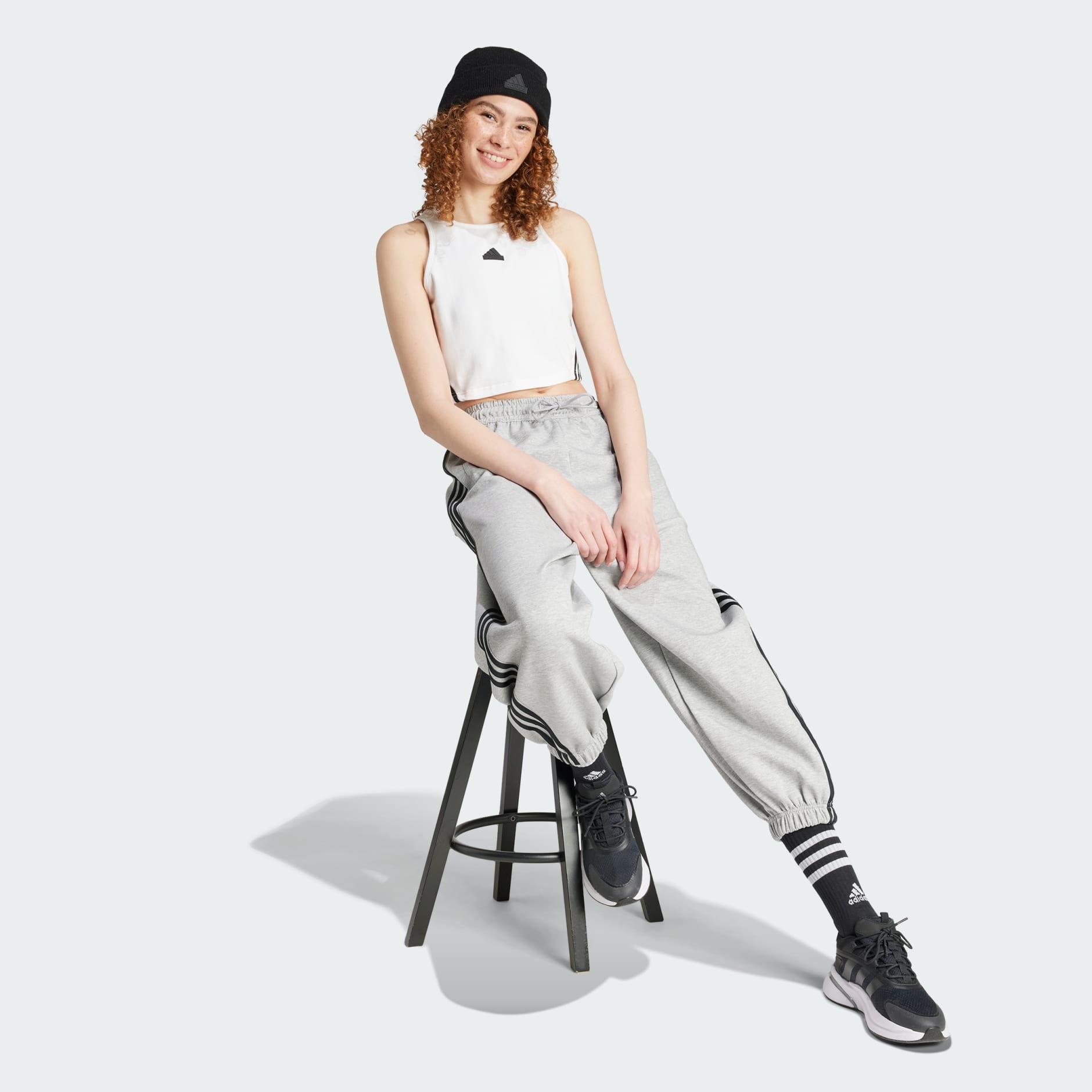 Women's Clothing - Future Icons 3-Stripes Tank Top - White | adidas Egypt