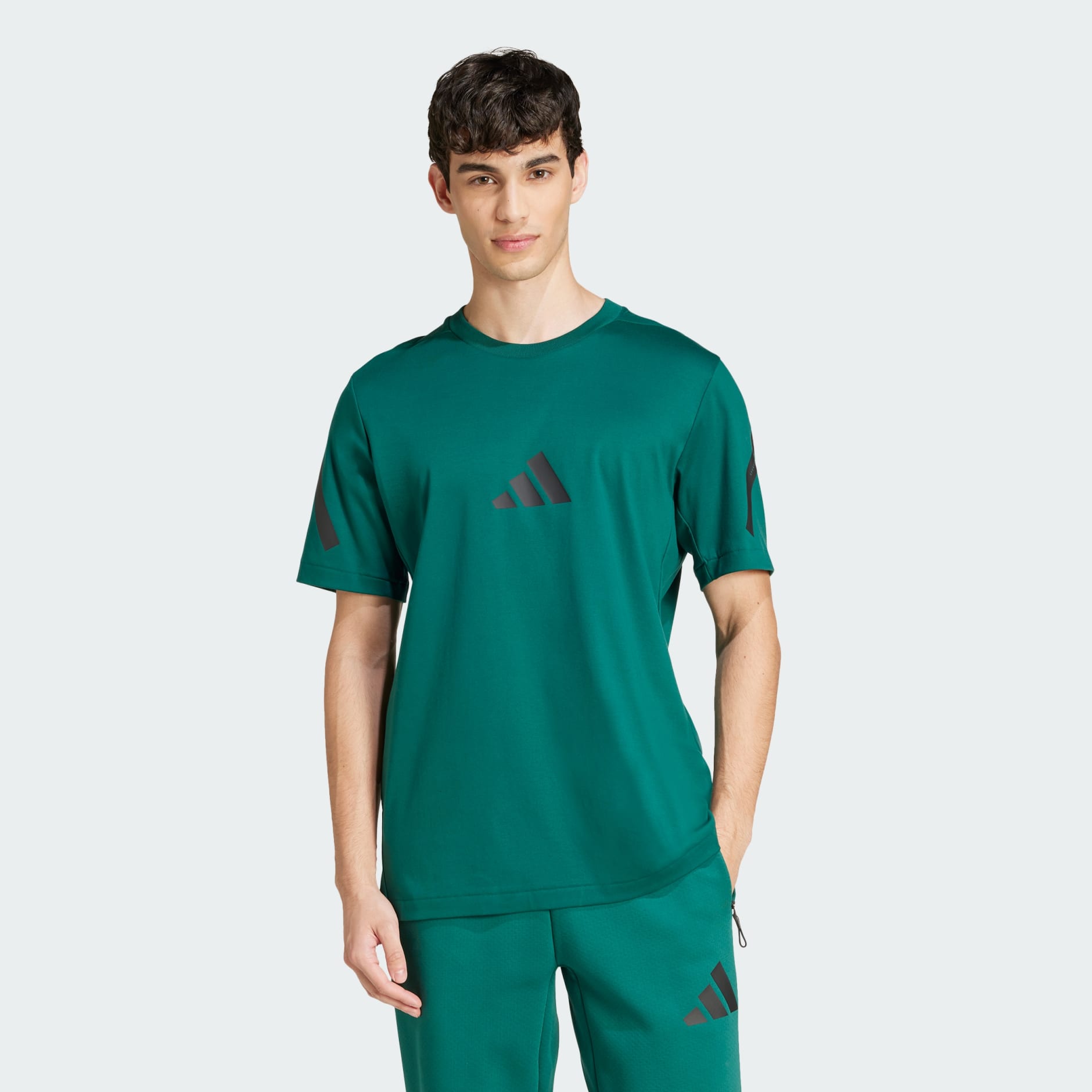 Men's Clothing - adidas Z.N.E. Tee - Green | adidas Saudi Arabia