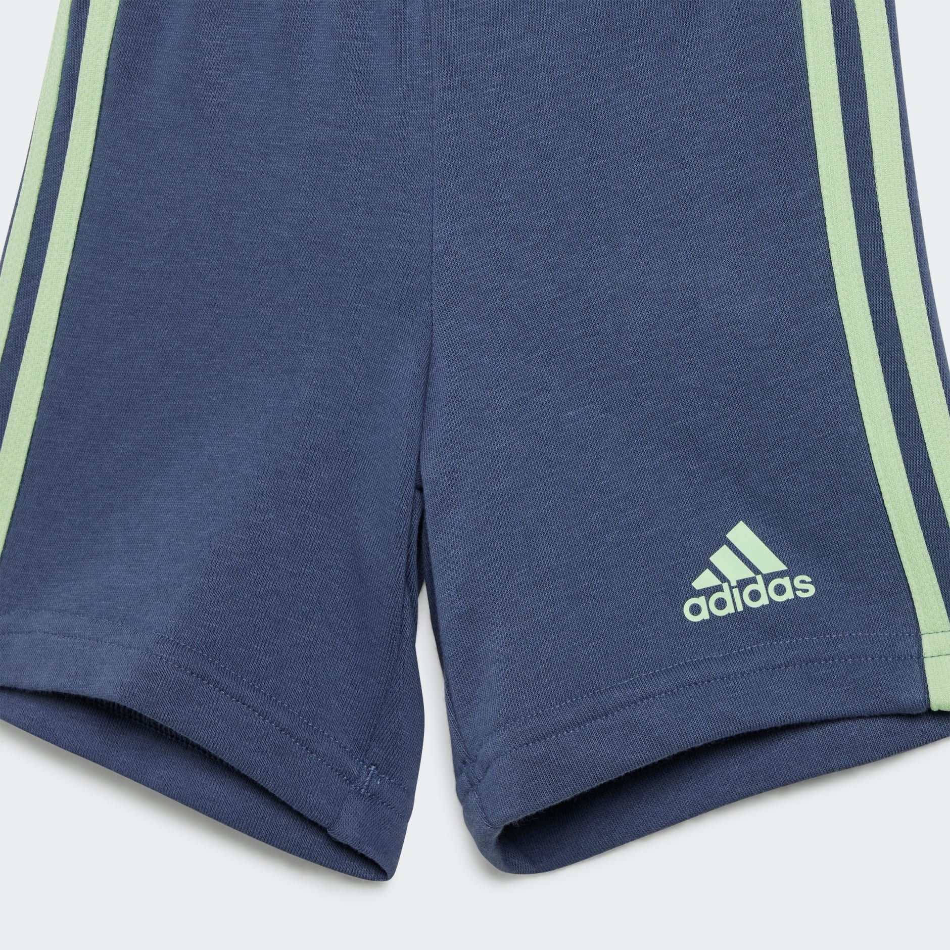adidas Essentials Allover Print Tee Set Kids - Green | adidas UAE