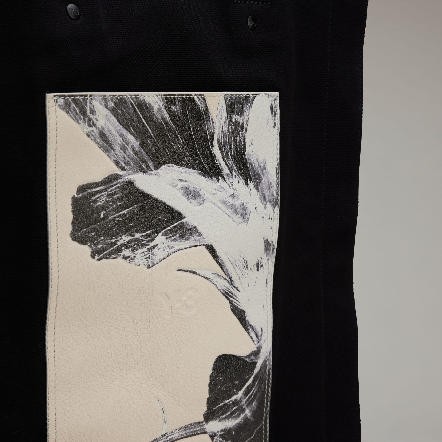 Y-3 FLORAL TOTE - 黑色 | adidas香港官方網上商店