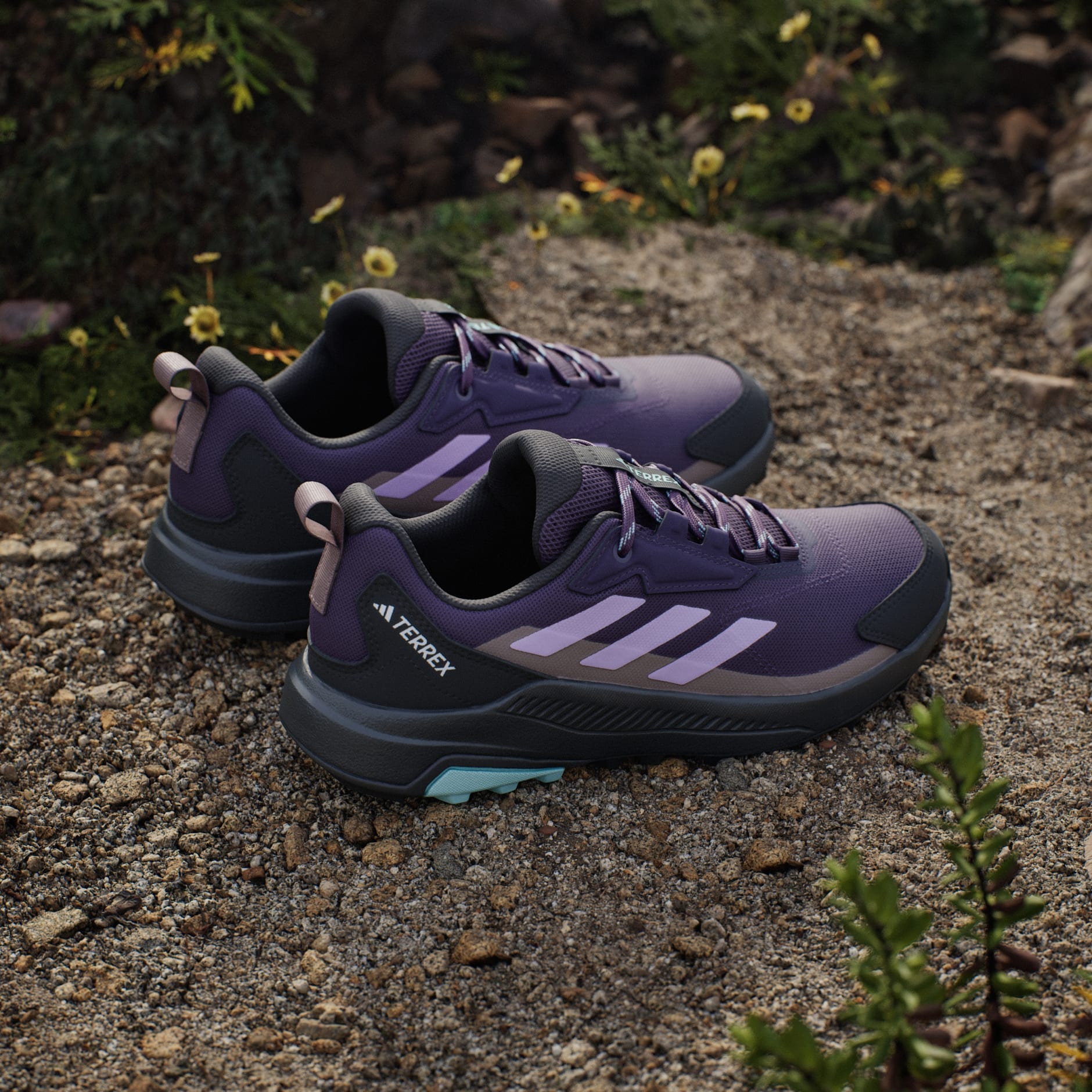 adidas Terrex Anylander Hiking Shoes - Purple | adidas UAE