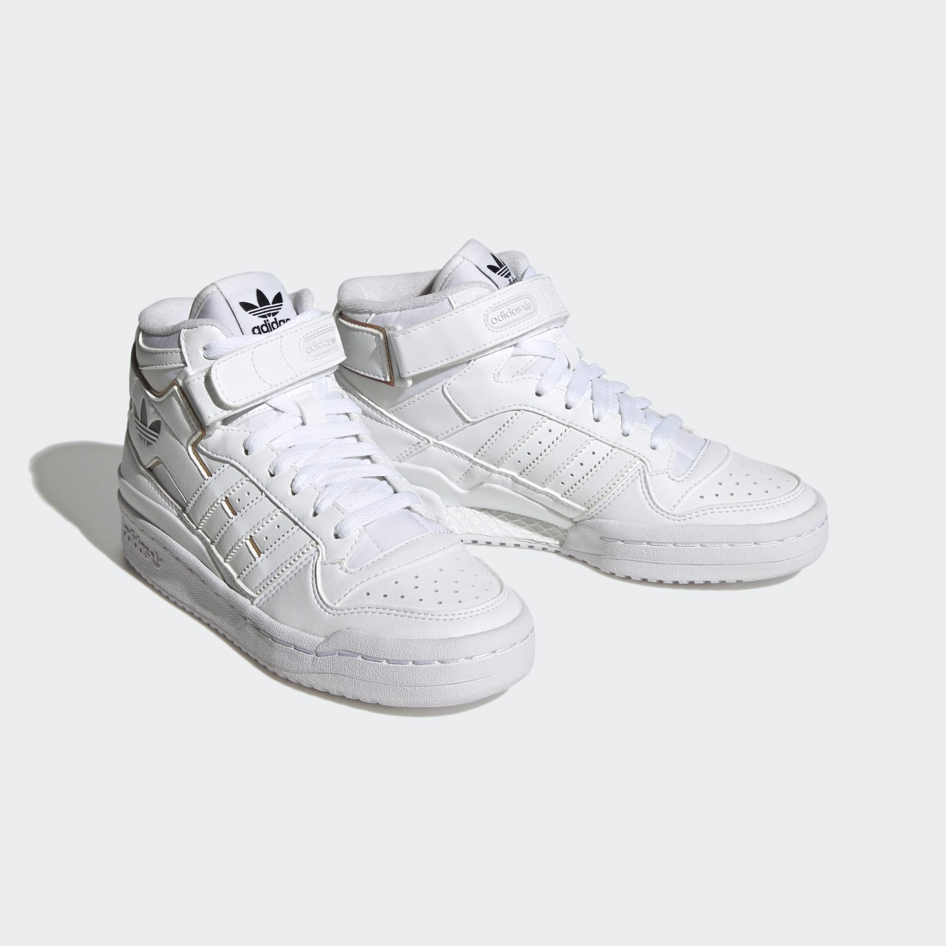 adidas Forum Mid Shoes - White | adidas IL