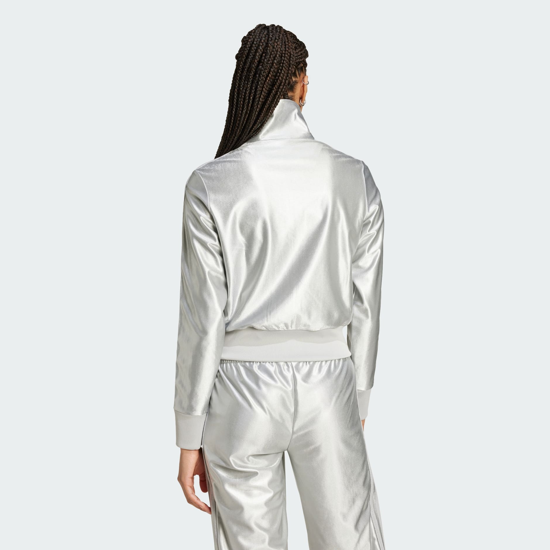 Clothing - Firebird Fitted Track Top - Grey | adidas South Africa