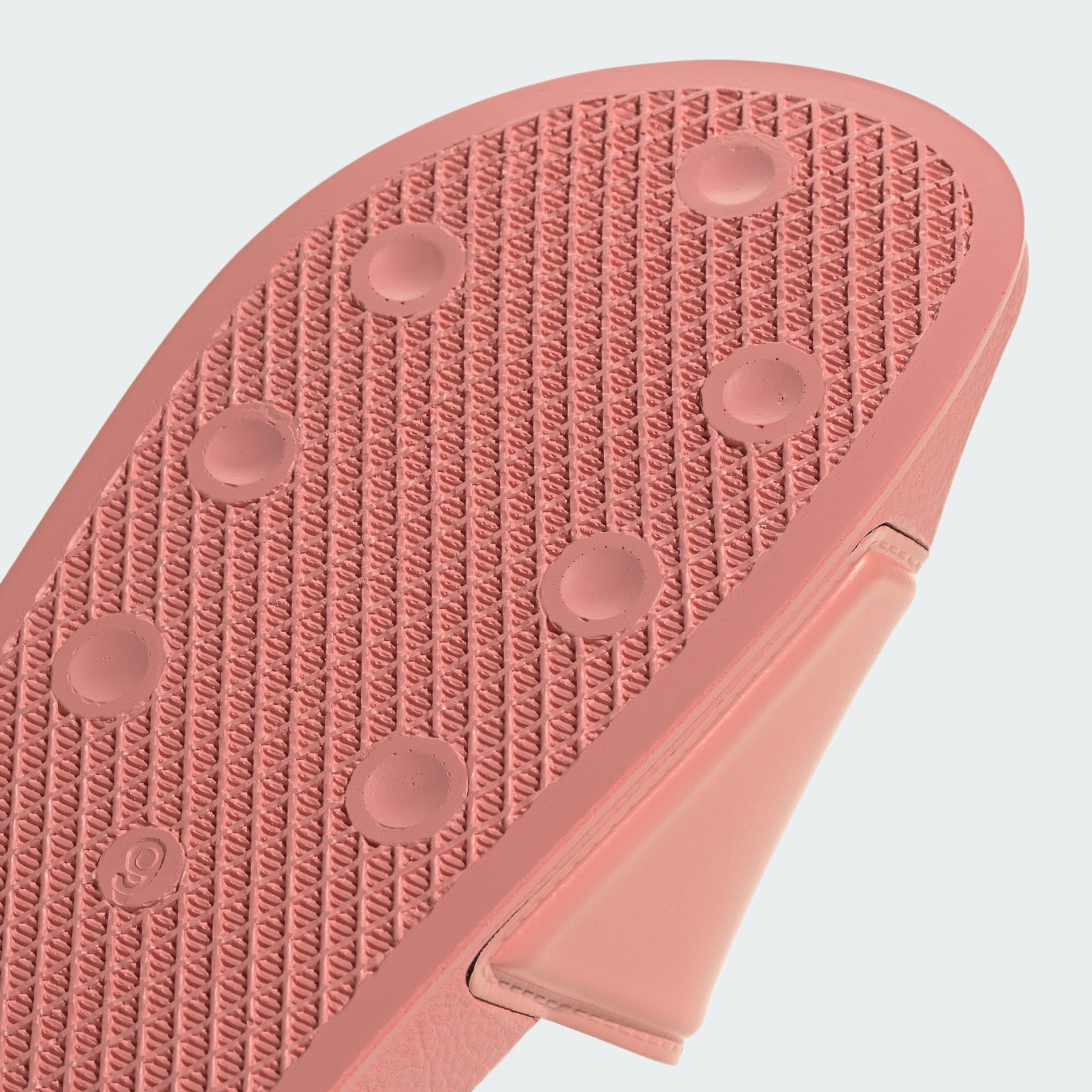 Shoes - Adilette Trefoil Slides - Red | adidas Saudi Arabia