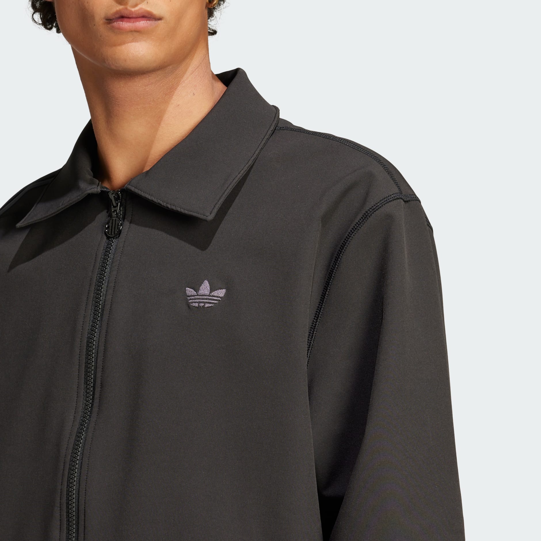 adidas Fashion Bonded Coach Jacket - Black | adidas UAE