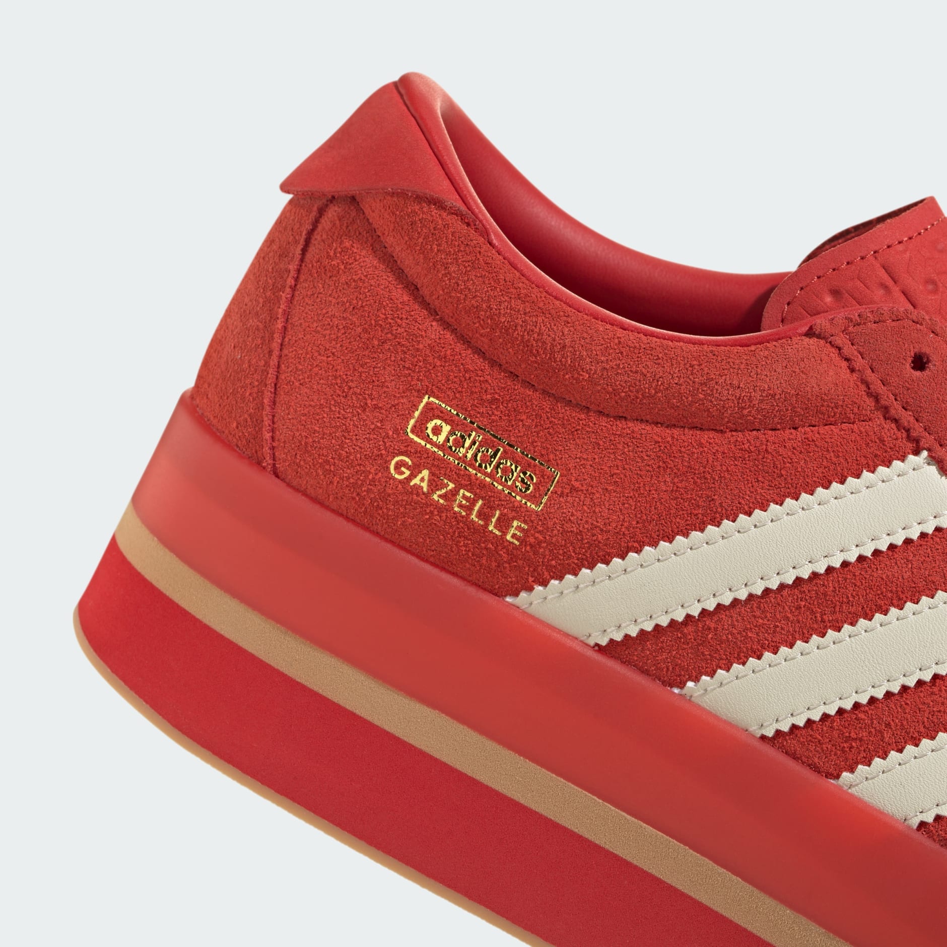 Shoes - Gazelle Stack Shoes - Red | adidas South Africa