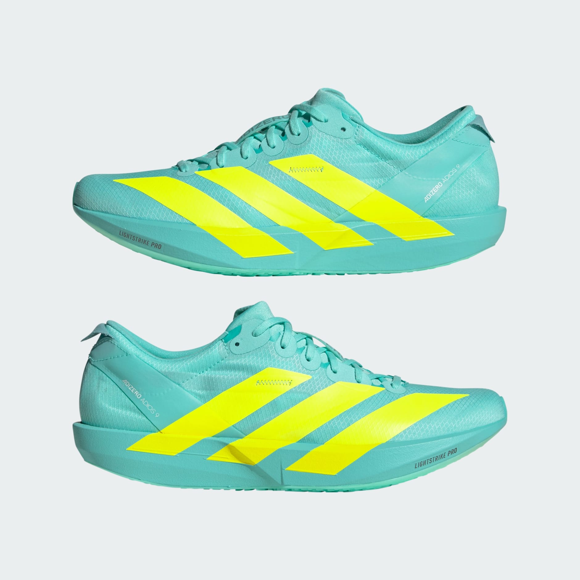 Shoes - Adizero Adios 9 Running Shoes - Turquoise | adidas South Africa
