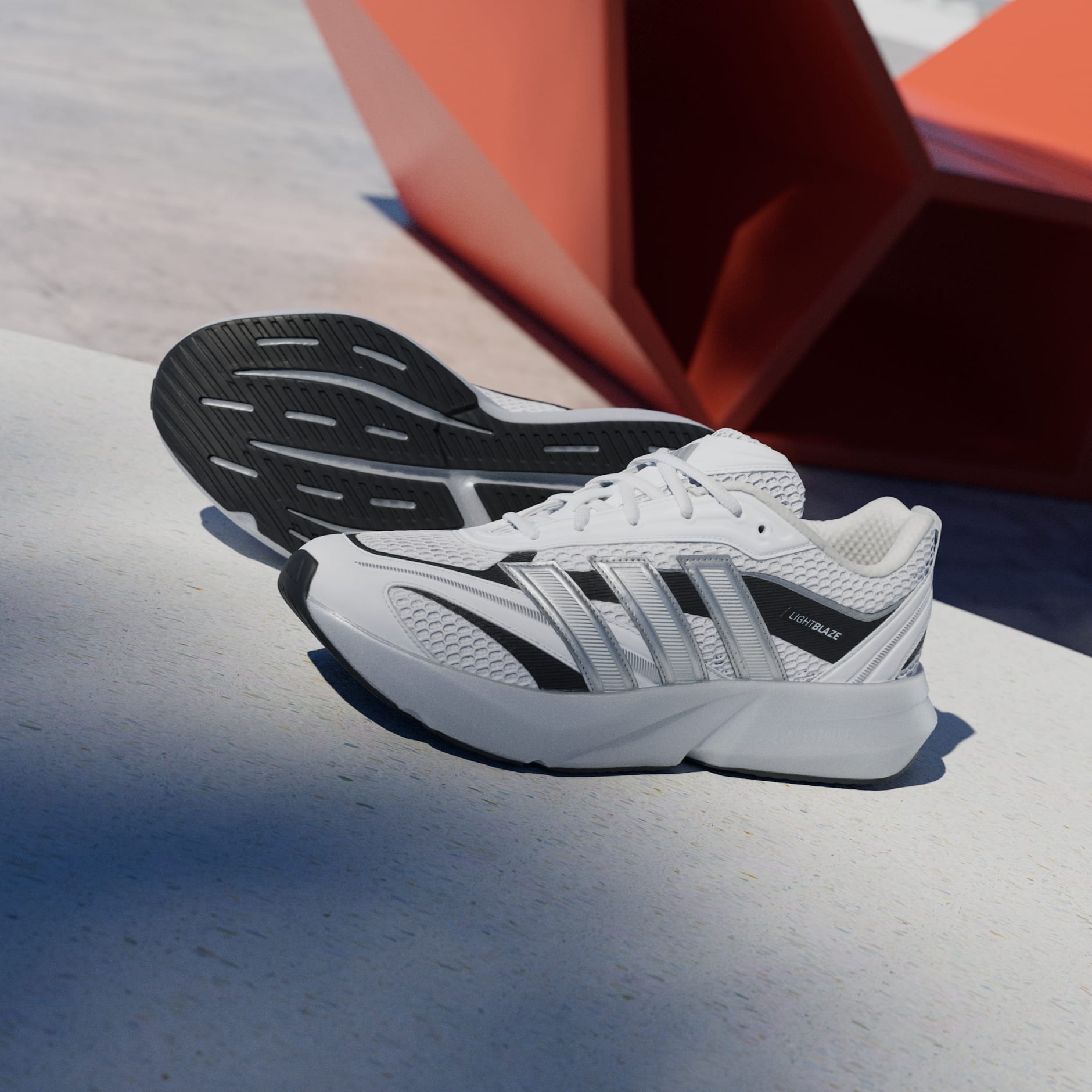 adidas Lightblaze Glow Shoes - White | adidas UAE