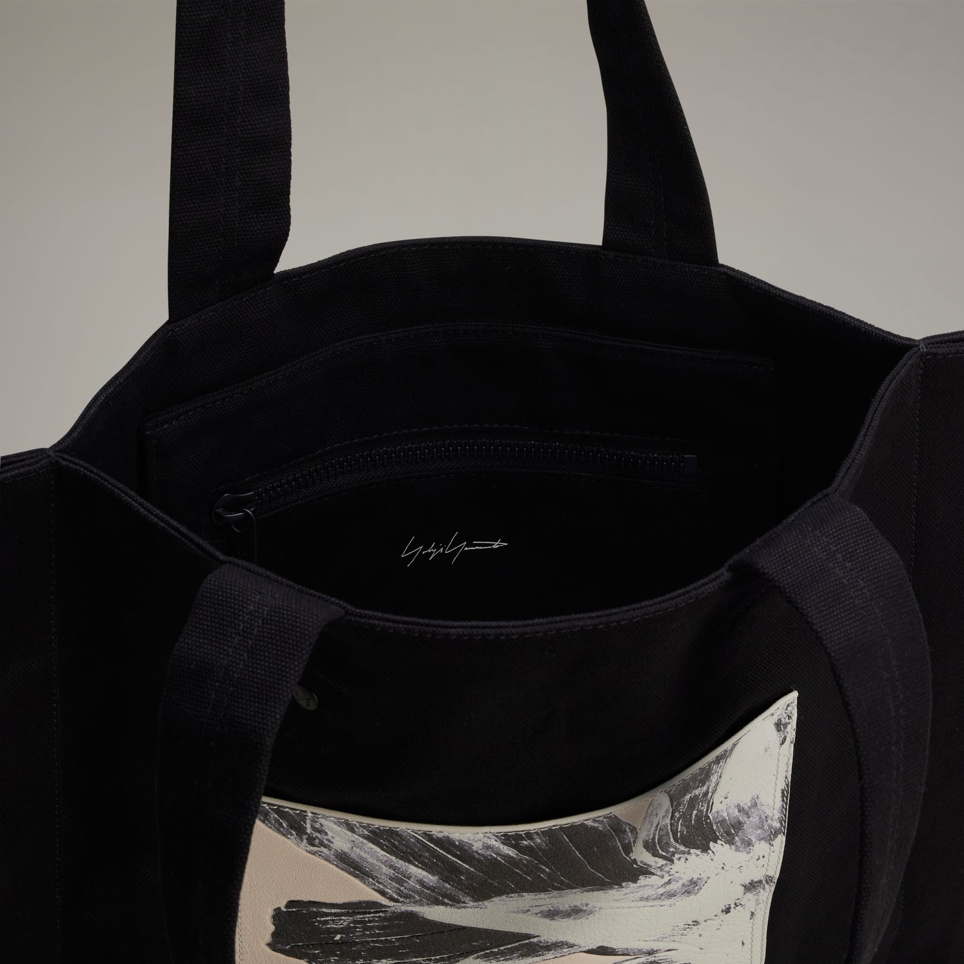 Y-3 FLORAL TOTE - 黑色 | adidas香港官方網上商店