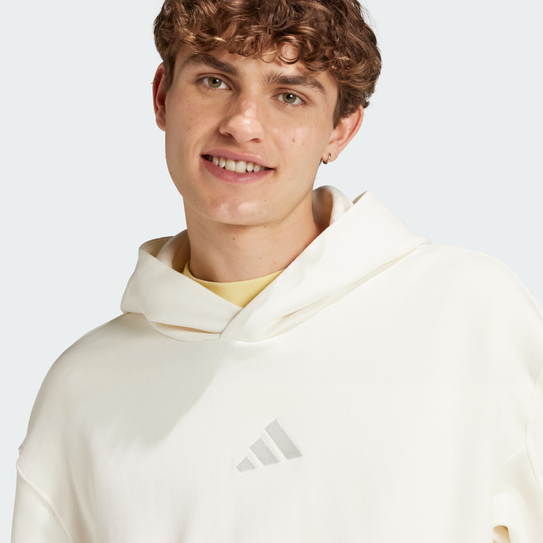 adidas ALL SZN French Terry Hoodie - White | adidas UAE
