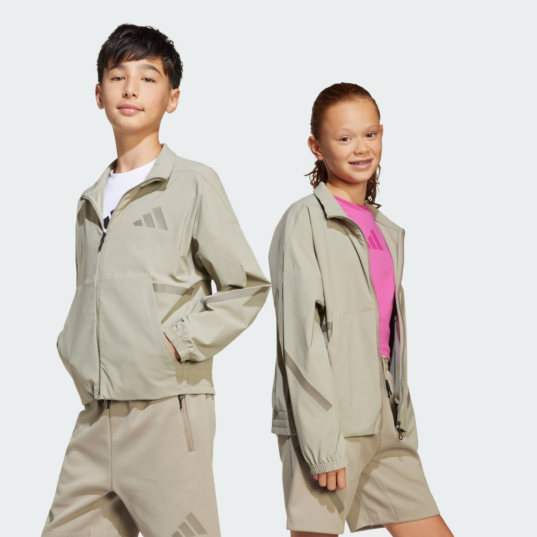 adidas Z.N.E. Woven Track Jacket Kids - Beige | adidas KE adidas Z.N.E. Woven Track Jacket Kids - Beige | adidas KE