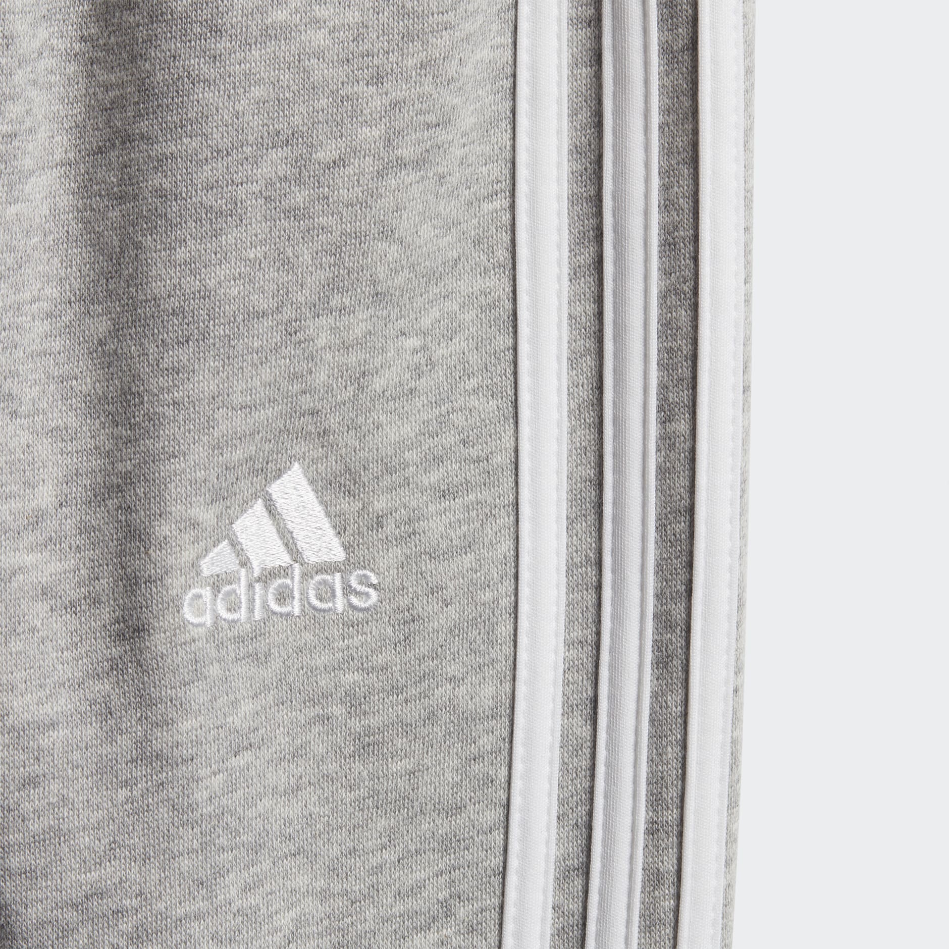 adidas I 3SLOGO JOG FL - לבן | adidas IL