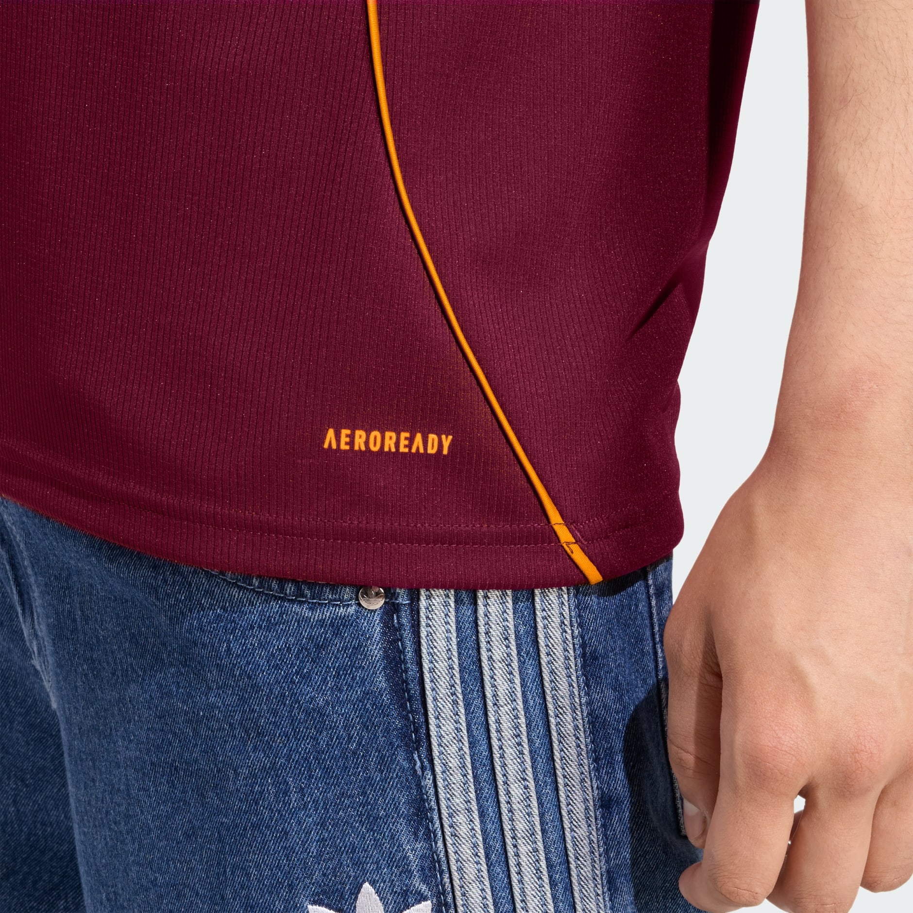 Men's Clothing - AS Roma 25/26 Home Jersey - Burgundy | adidas Saudi Arabia
