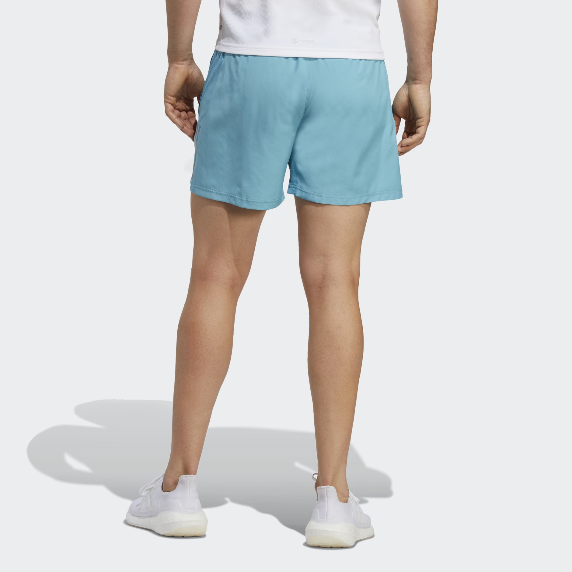 Men's Clothing - Own the Run Shorts - Blue | adidas Saudi Arabia
