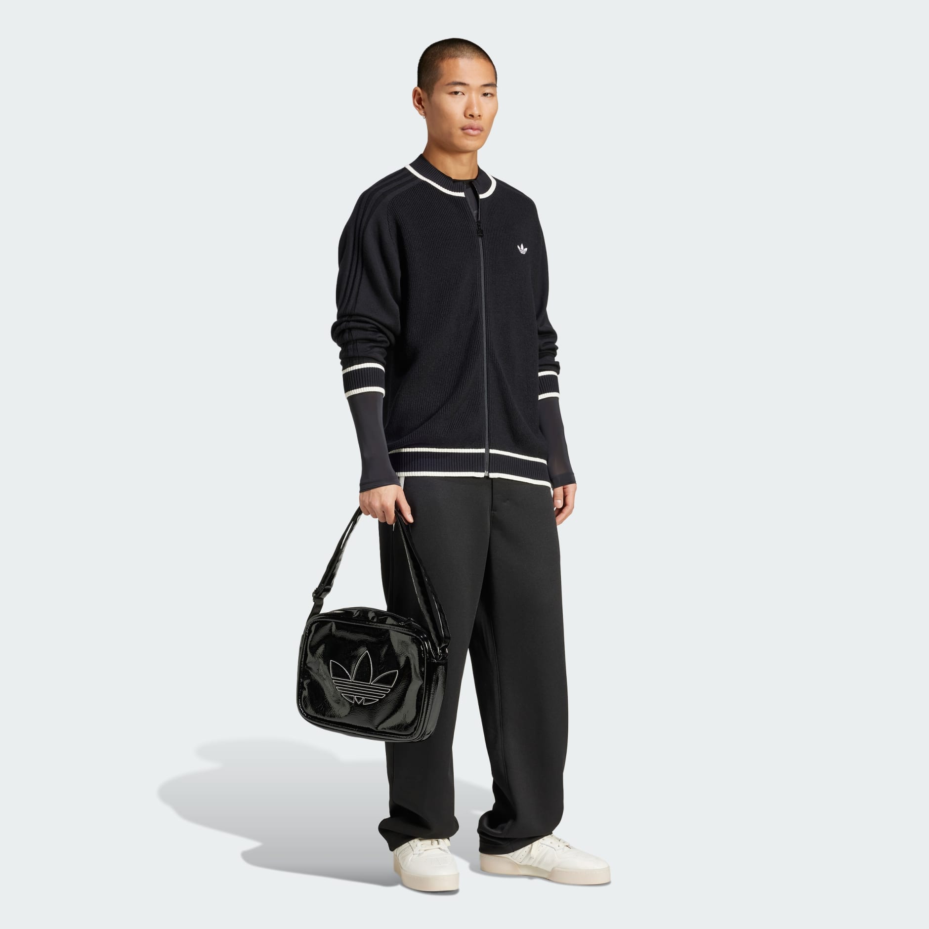 Clothing - Premium Cardigan - Black | adidas South Africa