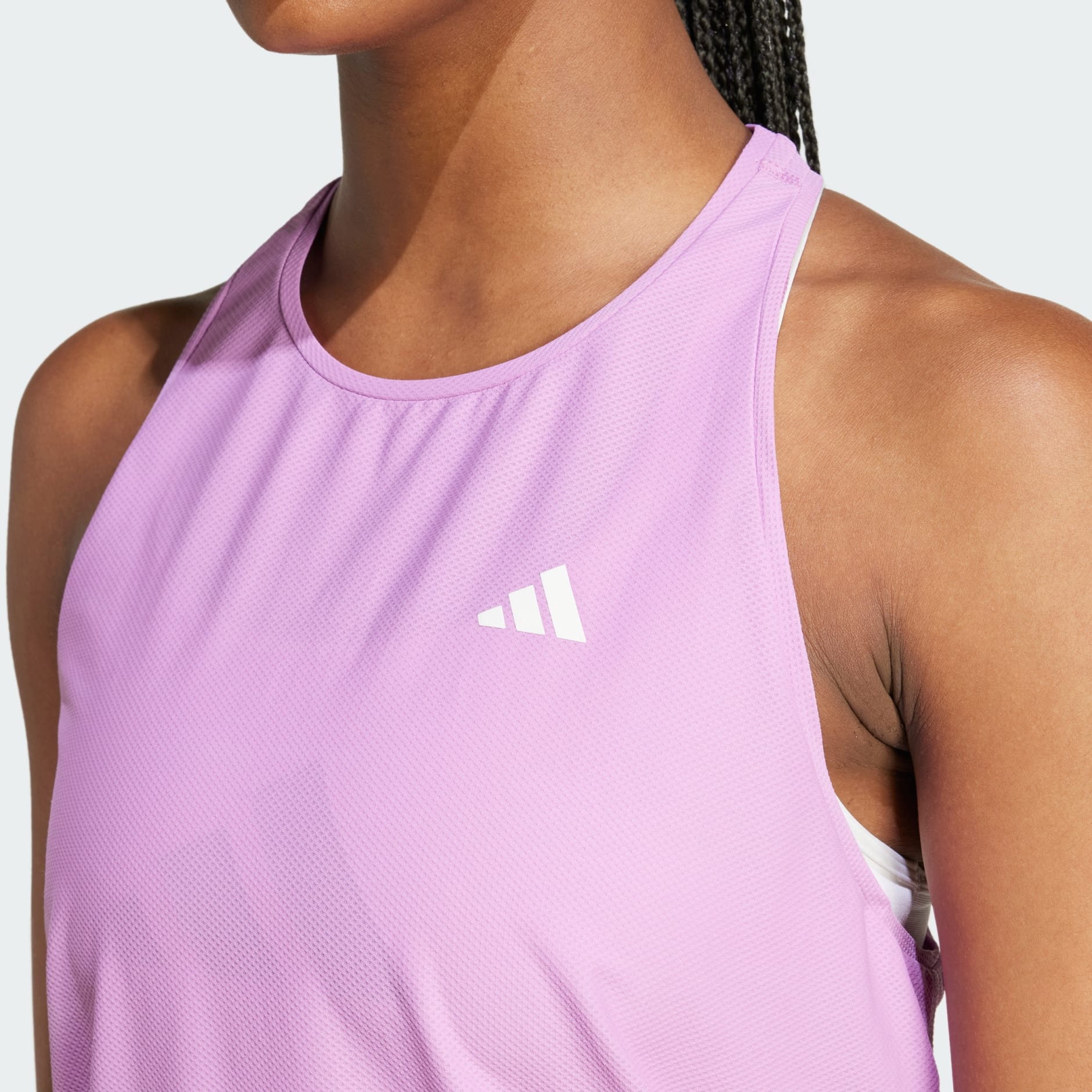 adidas Own The Run Tank Top - Purple | adidas TZ