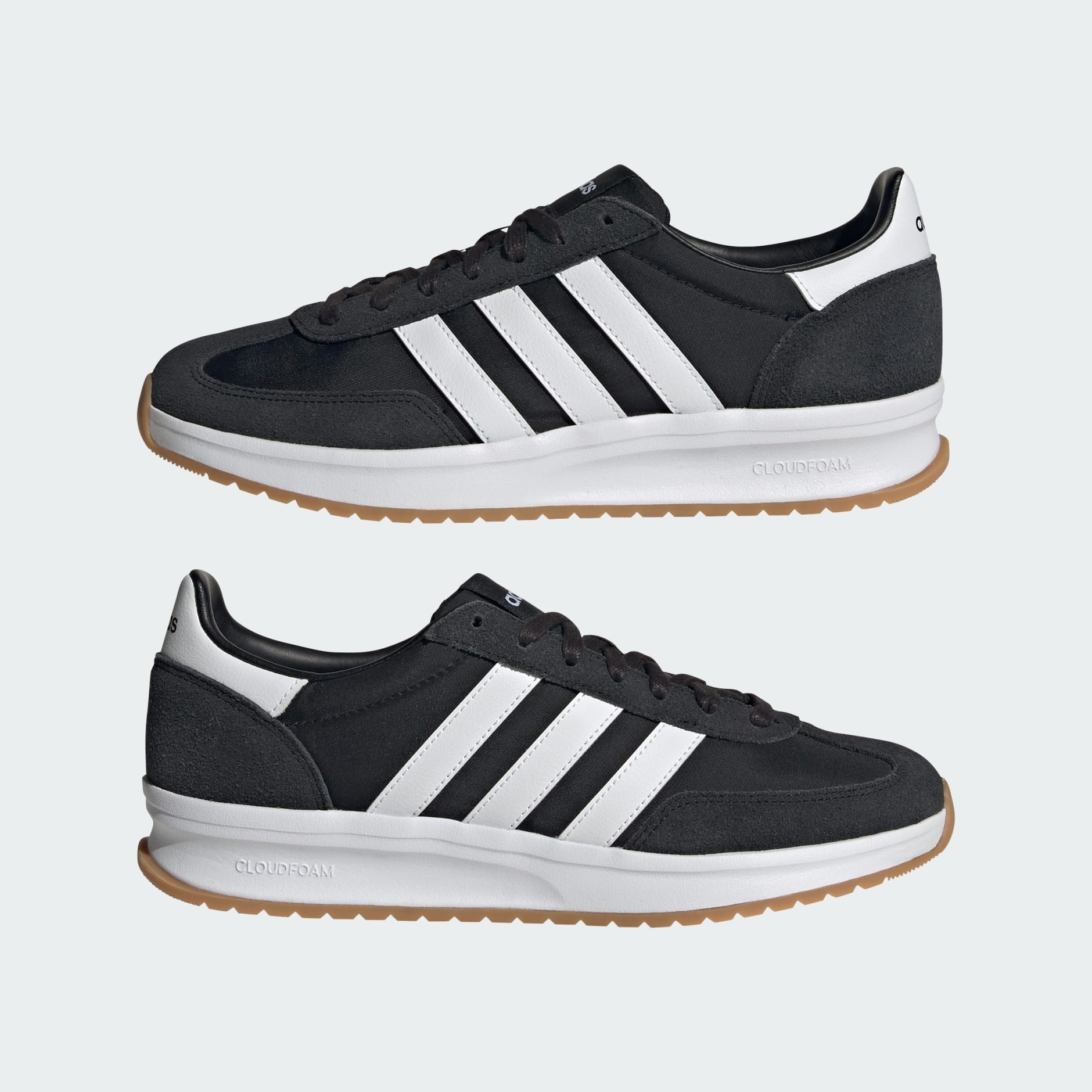 adidas Run 72 Shoes - Black | adidas GH