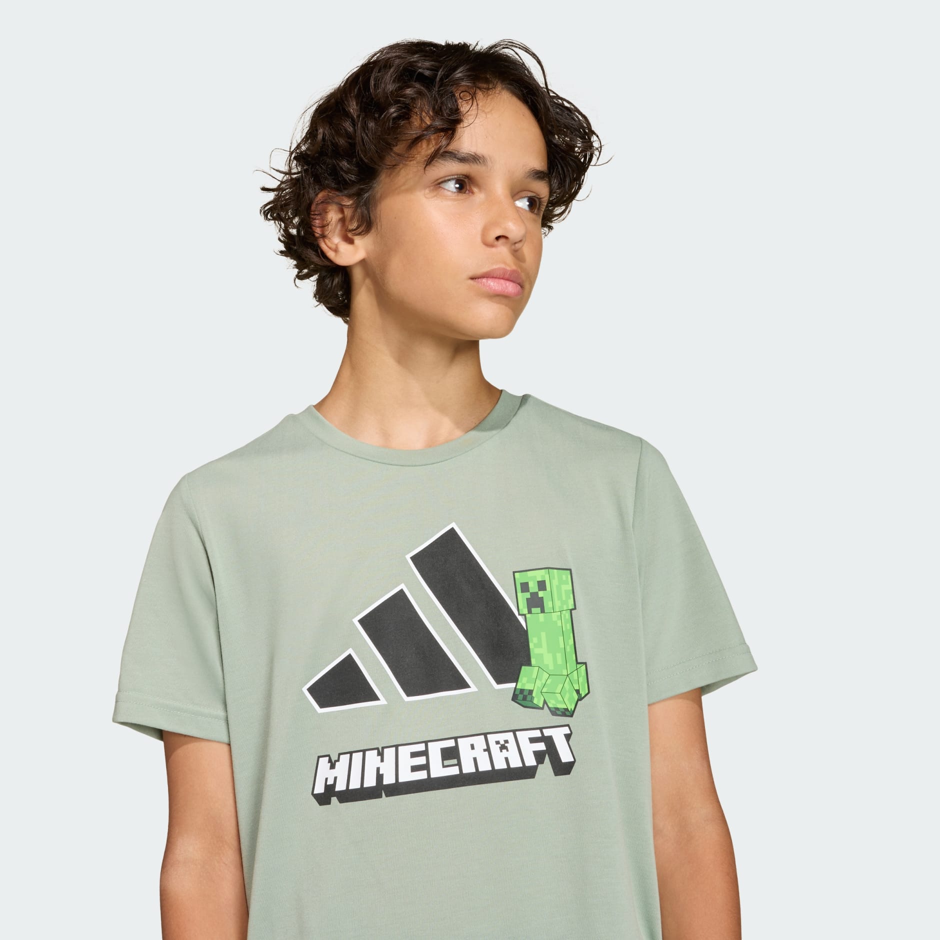Kids Clothing - ADIDAS MINECRAFT TRAINING T-SHIRT - Green | adidas ...