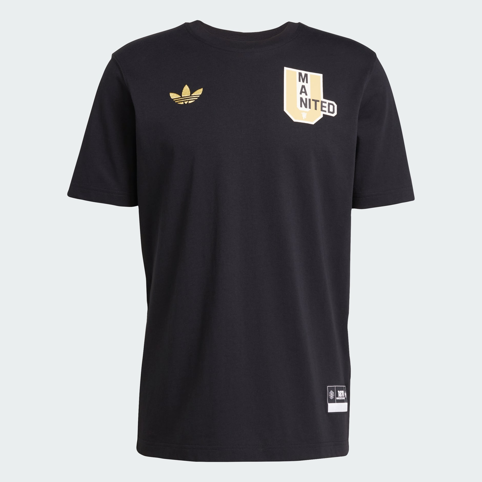 adidas טי-שירט Manchester United VRCT - שחור | adidas IL