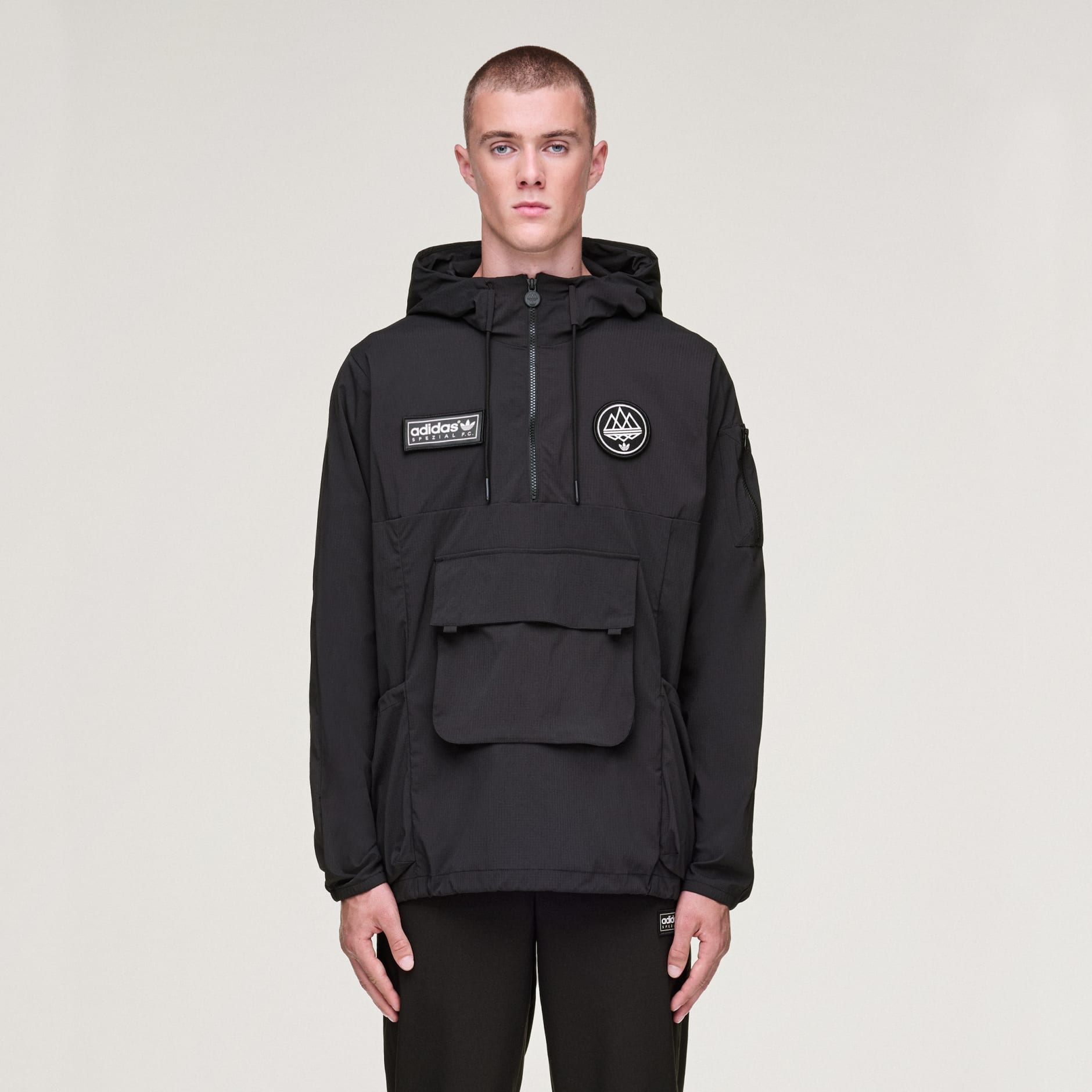 Clothing - SPZL F.C. SMOCK - Black | adidas South Africa