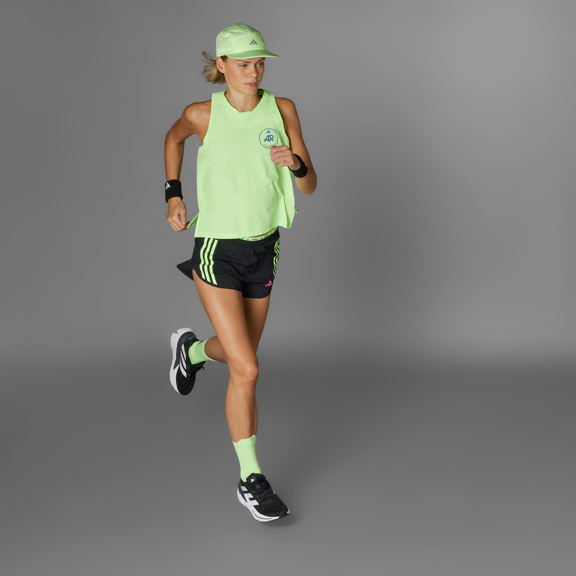 adidas Own the Run 3-Stripes Shorts - Black | adidas GH