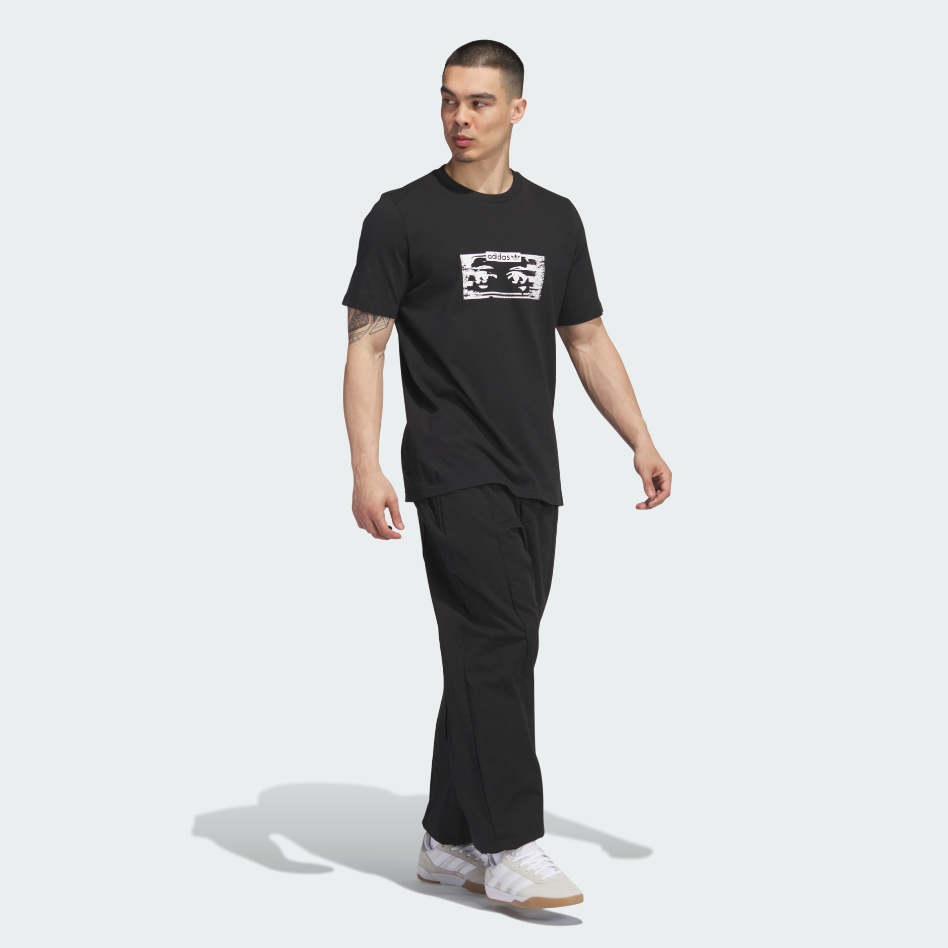adidas Dill Eyes Short Sleeve Tee - Black | adidas LK