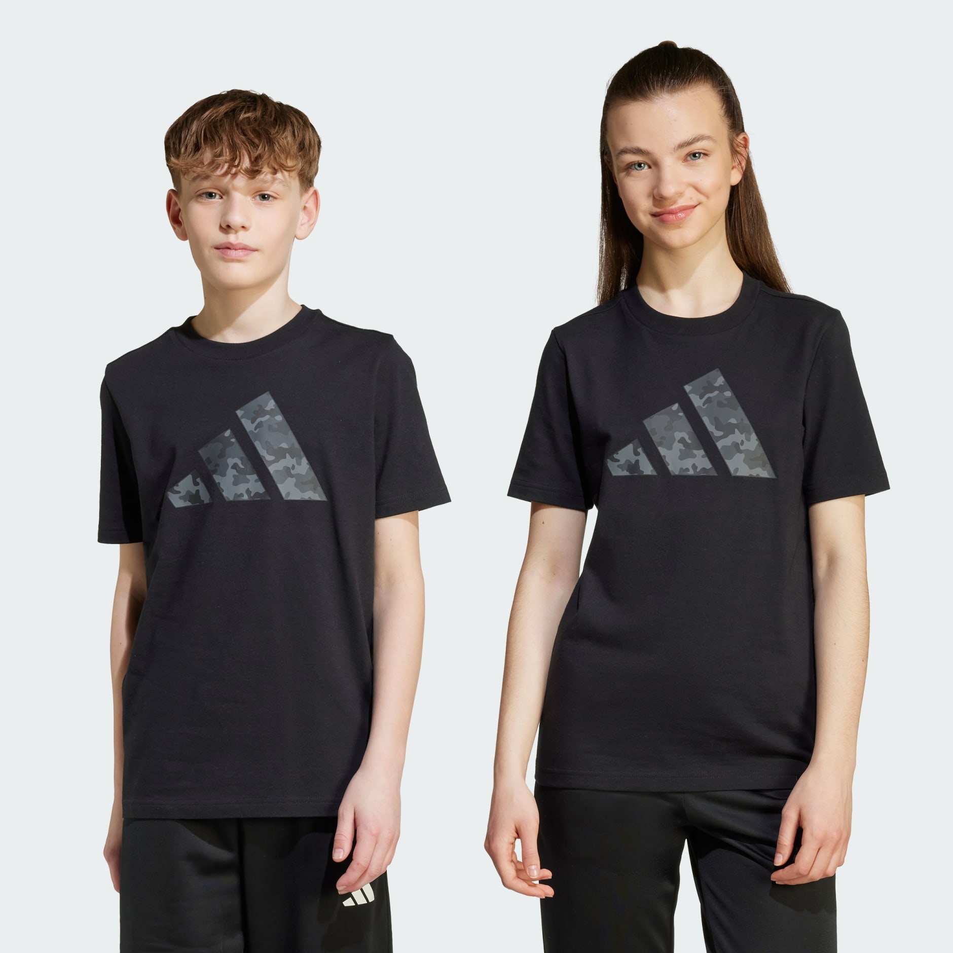 Kids Clothing - Camo Graphic Tee Kids - Black | adidas Bahrain