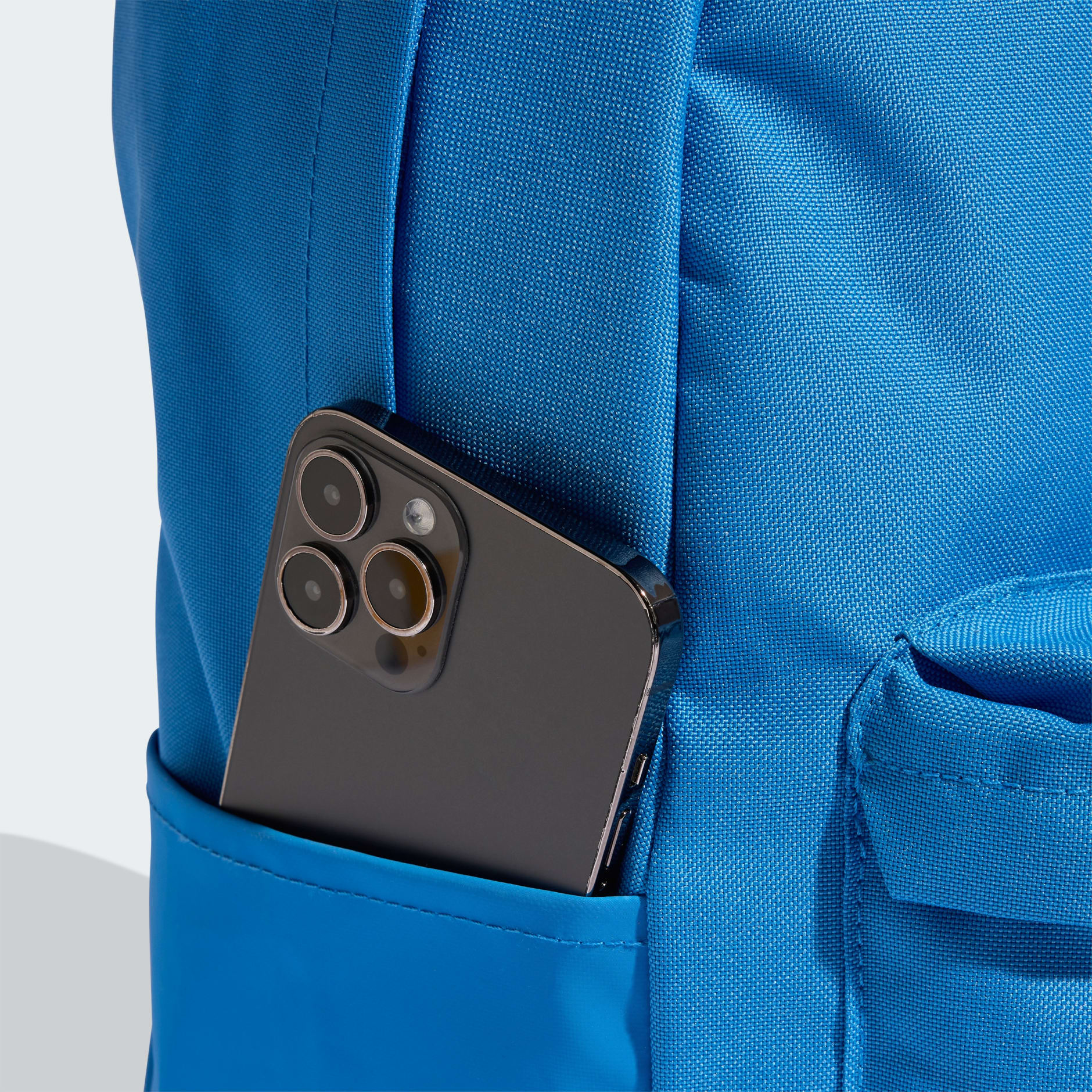 adidas Classic 3 Bar Logo Backpack - Blue | adidas UAE