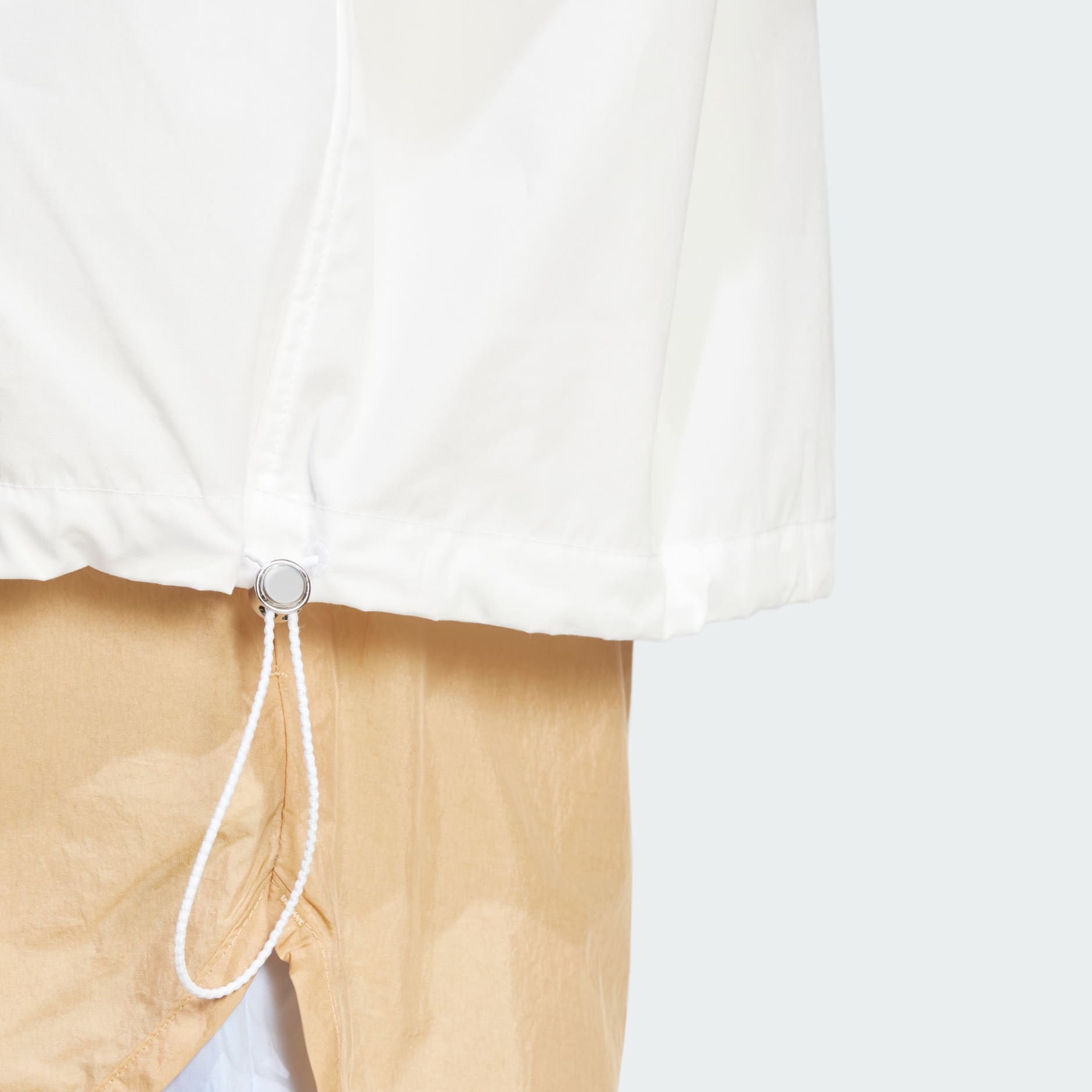 Wales Bonner Poplin Pullover Top - White | adidas Hong Kong