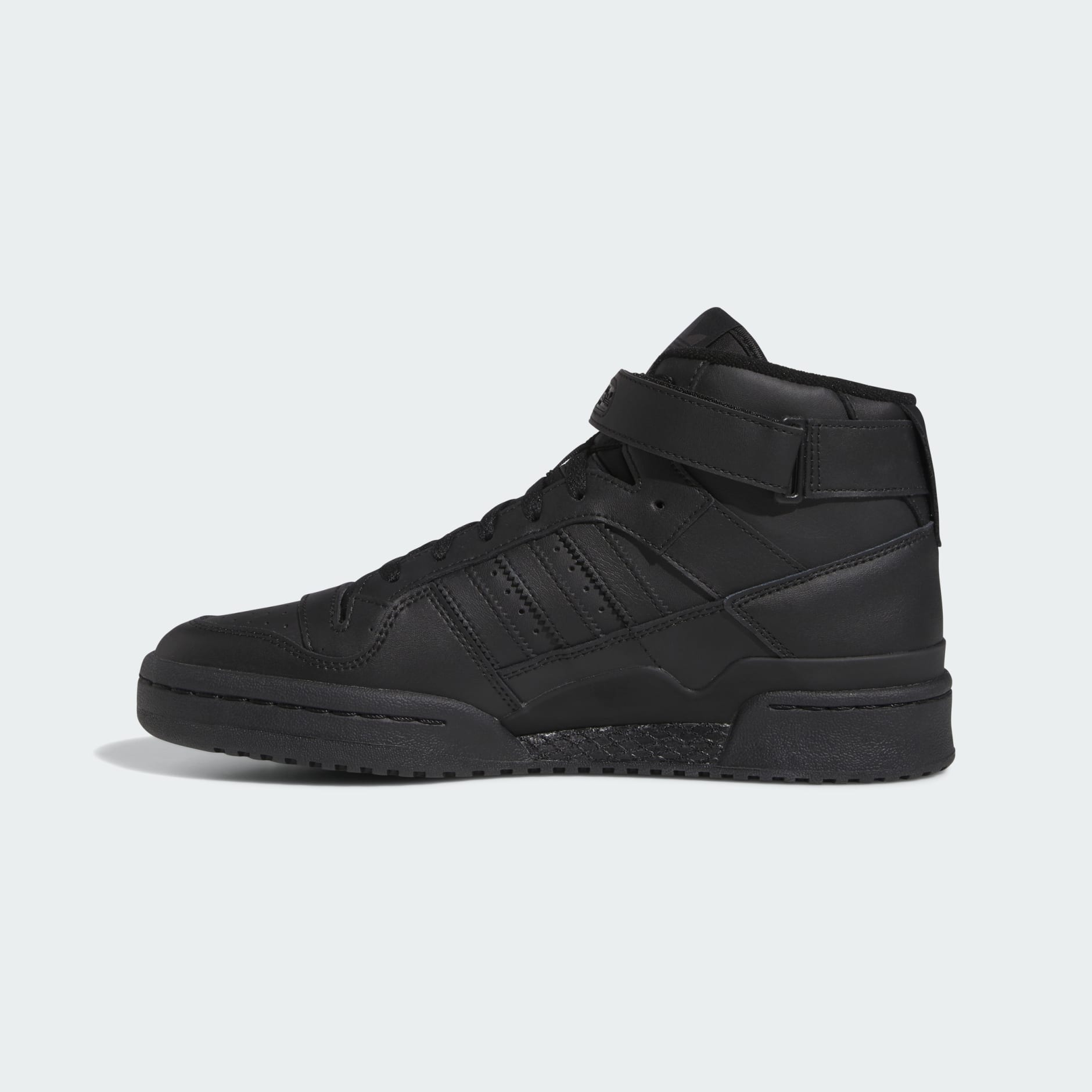 adidas Forum Mid Shoes - Black | adidas UAE