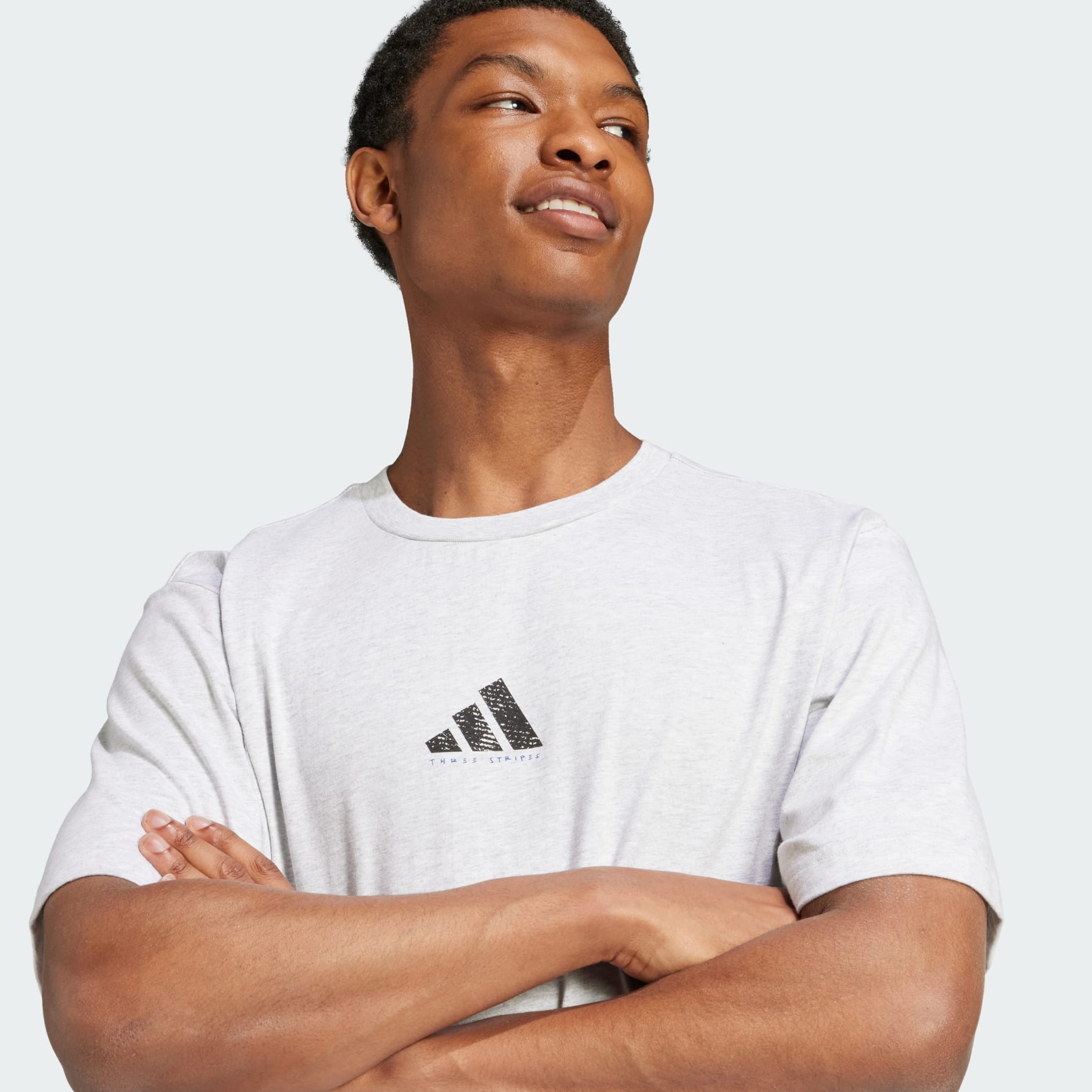 adidas Codes Photoreal Graphic Tee - Grey | adidas UAE