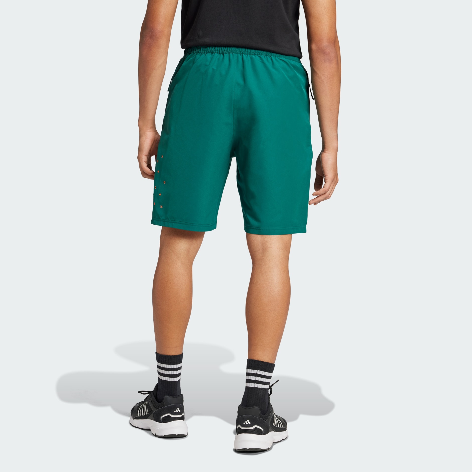 adidas Bloom Sky Print Woven Shorts - Green | adidas UAE