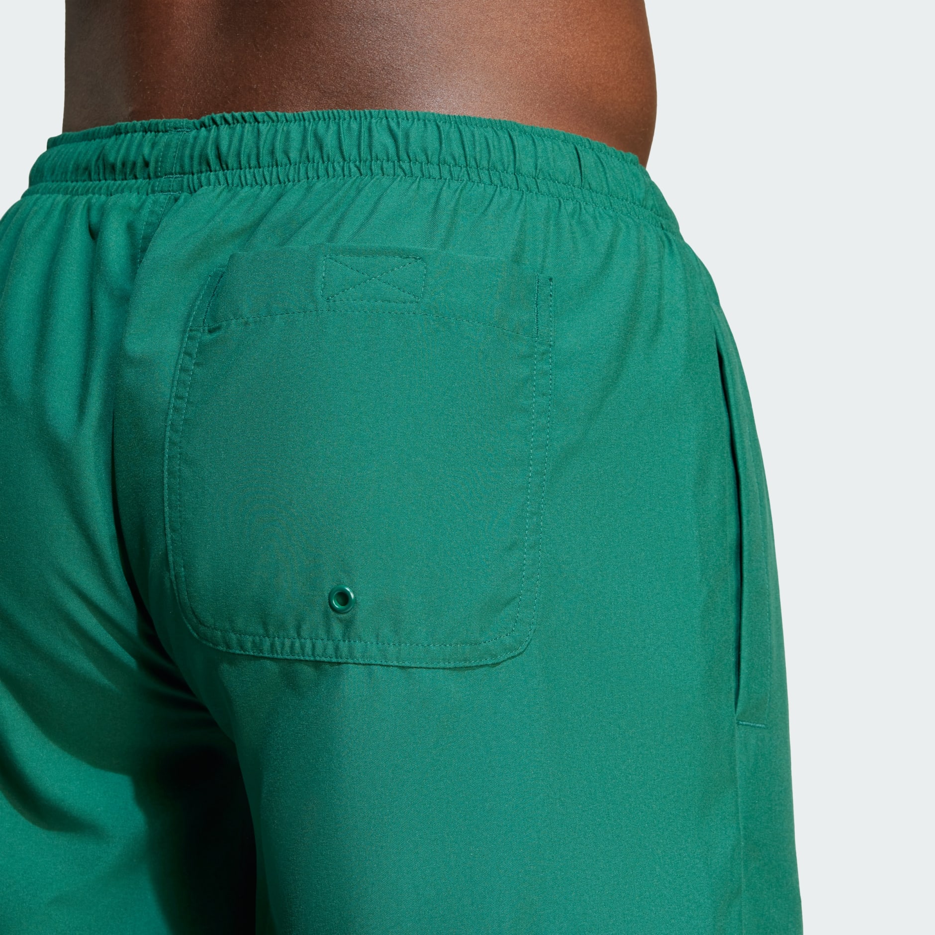 Men's Clothing - Adicolor 8-Inch Swim Shorts - Green | adidas Egypt
