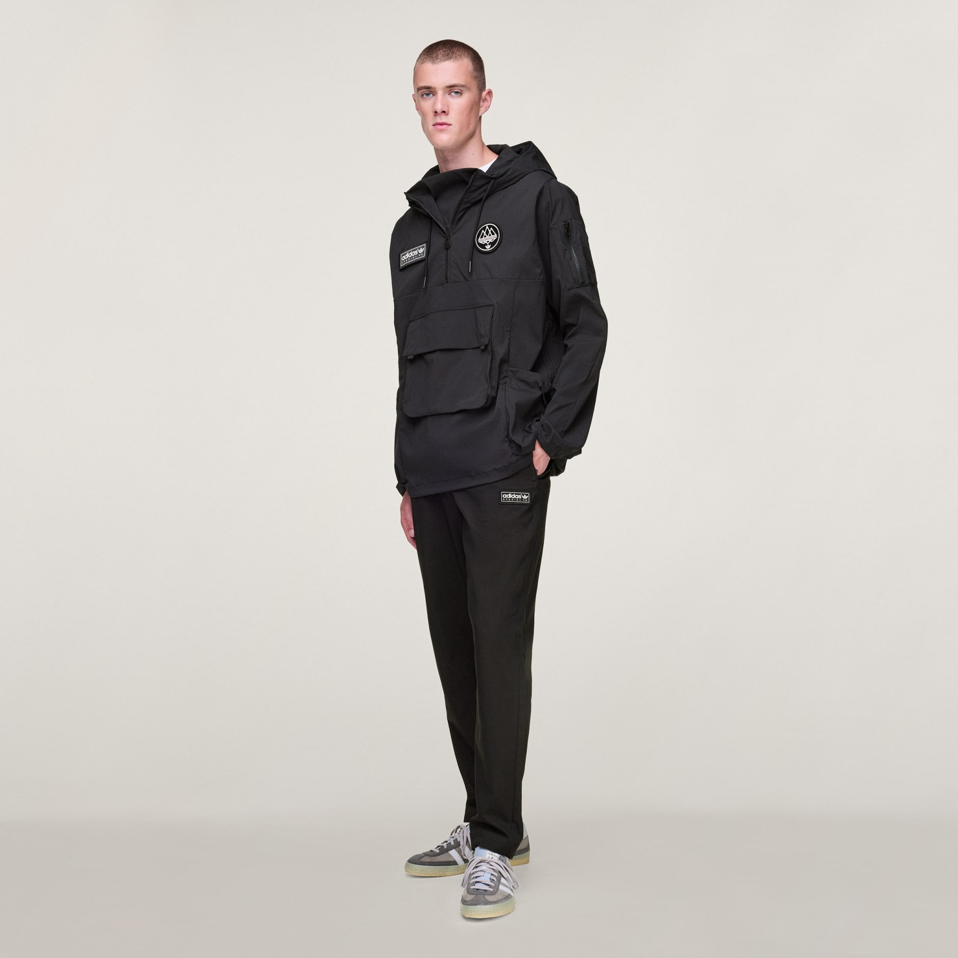 Clothing - SPZL F.C. SMOCK - Black | adidas South Africa