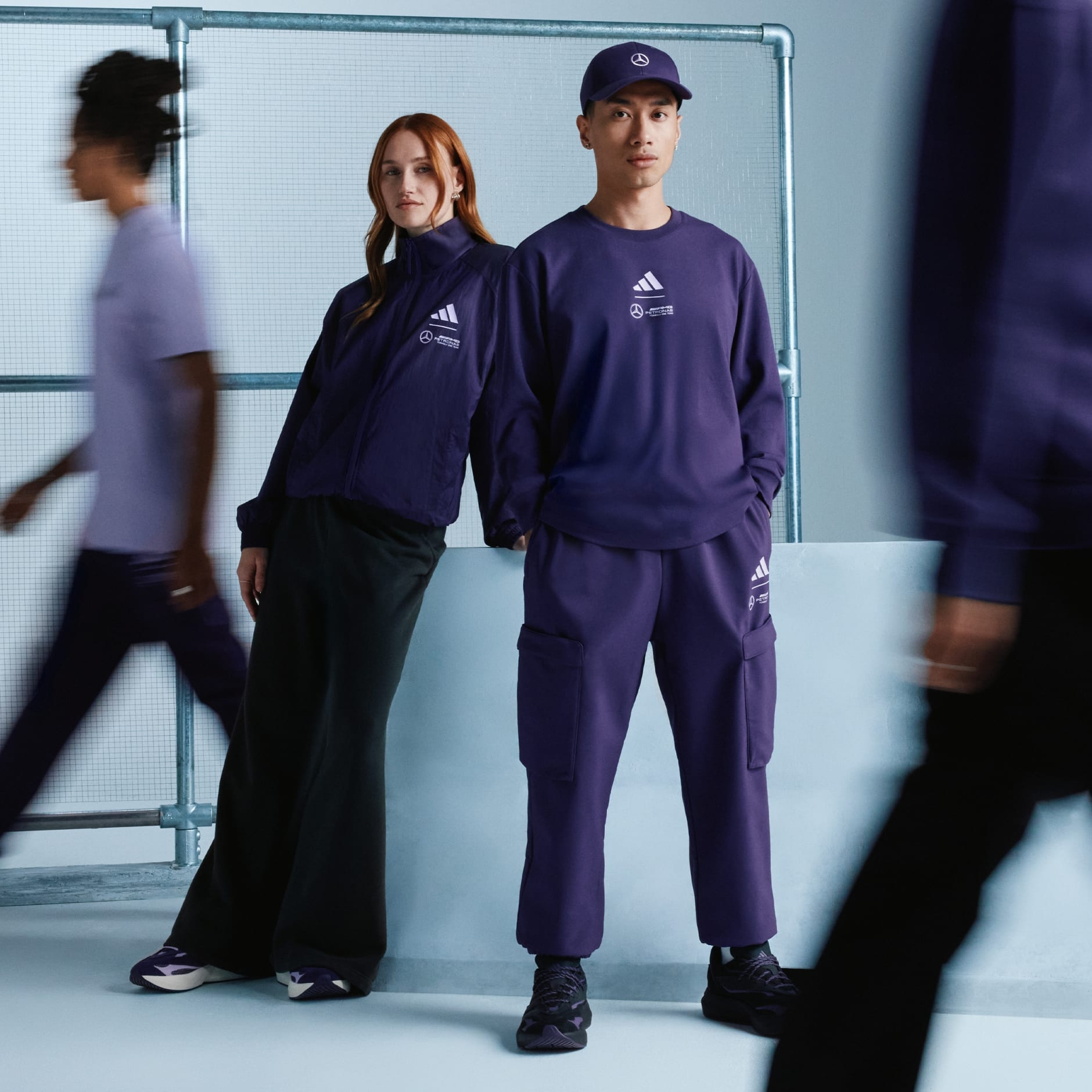 adidas MERCEDES - AMG PETRONAS FORMULA ONE TEAM PREMIUM WOVEN PANT ...