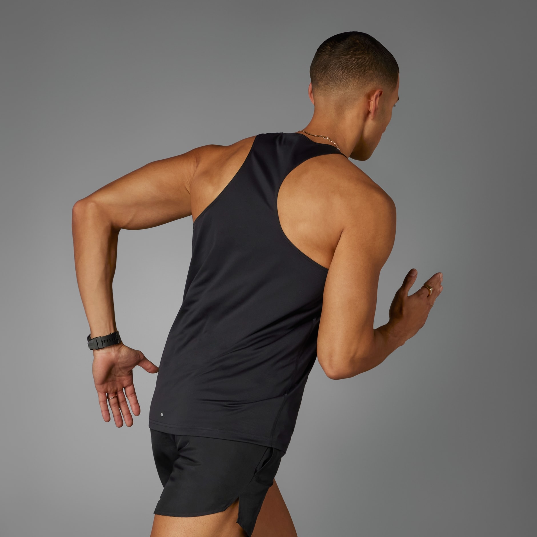 adidas Run It Tank Top - Black | adidas UAE