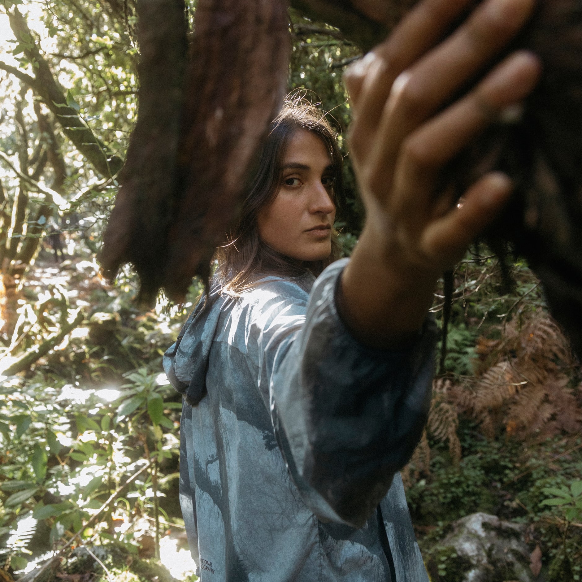 adidas National Geographic Windbreaker - Grey | adidas UAE