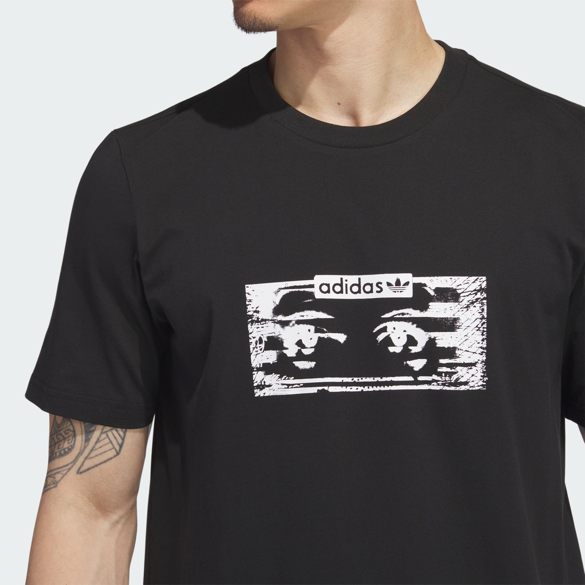 adidas Dill Eyes Short Sleeve Tee - Black | adidas LK