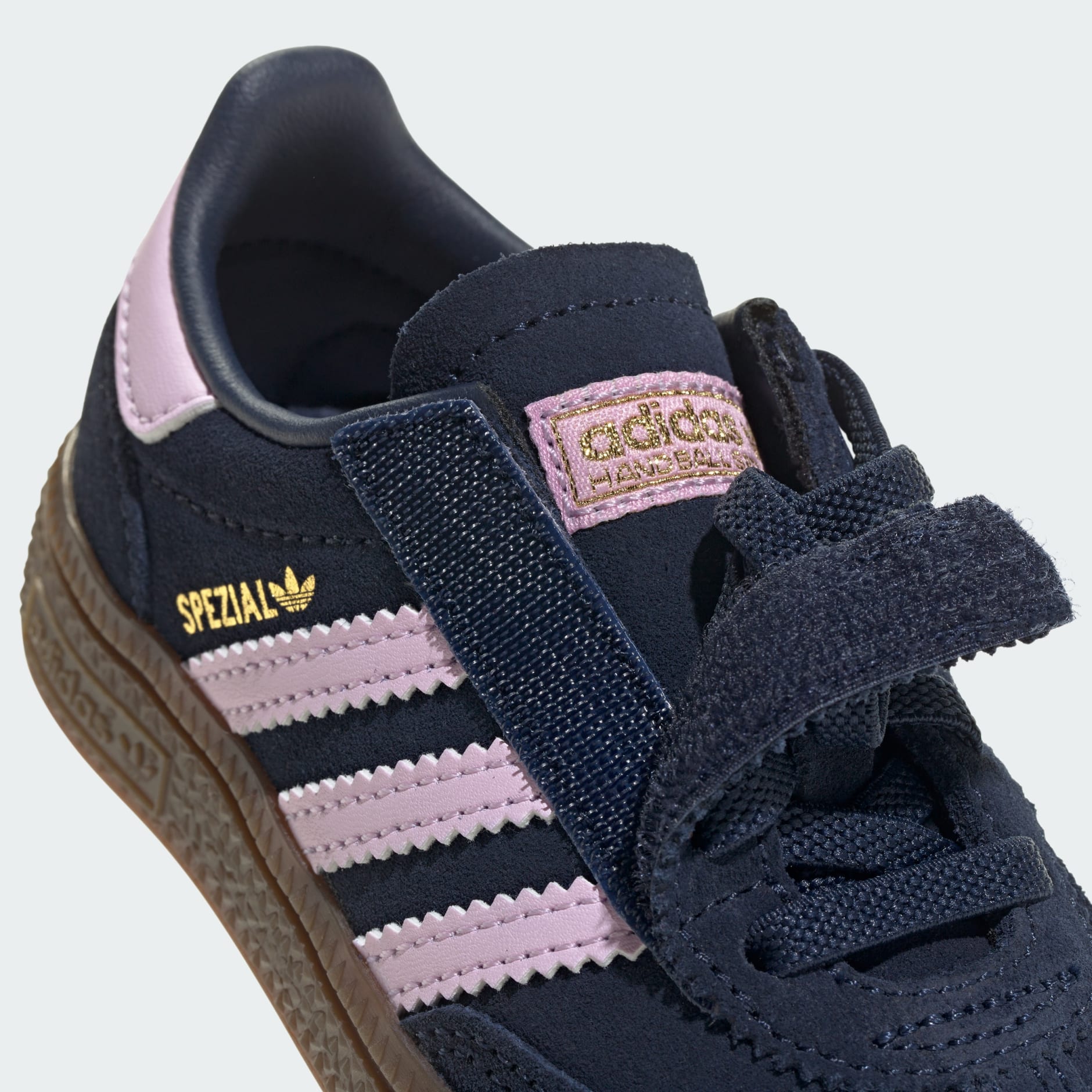 Handball Spezial Comfort Closure Elastic Lace Shoes Kids - Blue ...