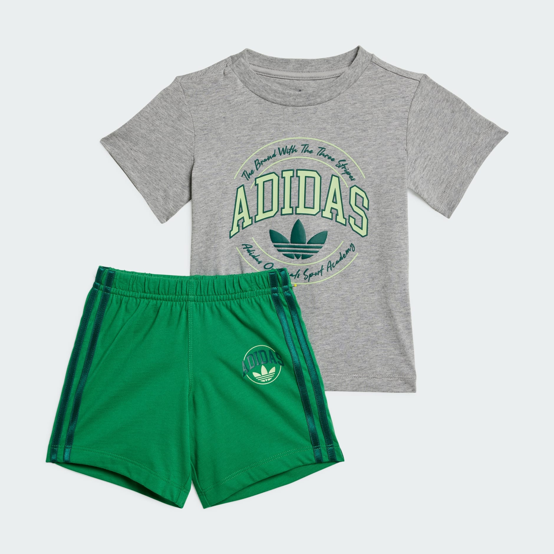 adidas VRCT Short Tee Set - Grey | adidas GH