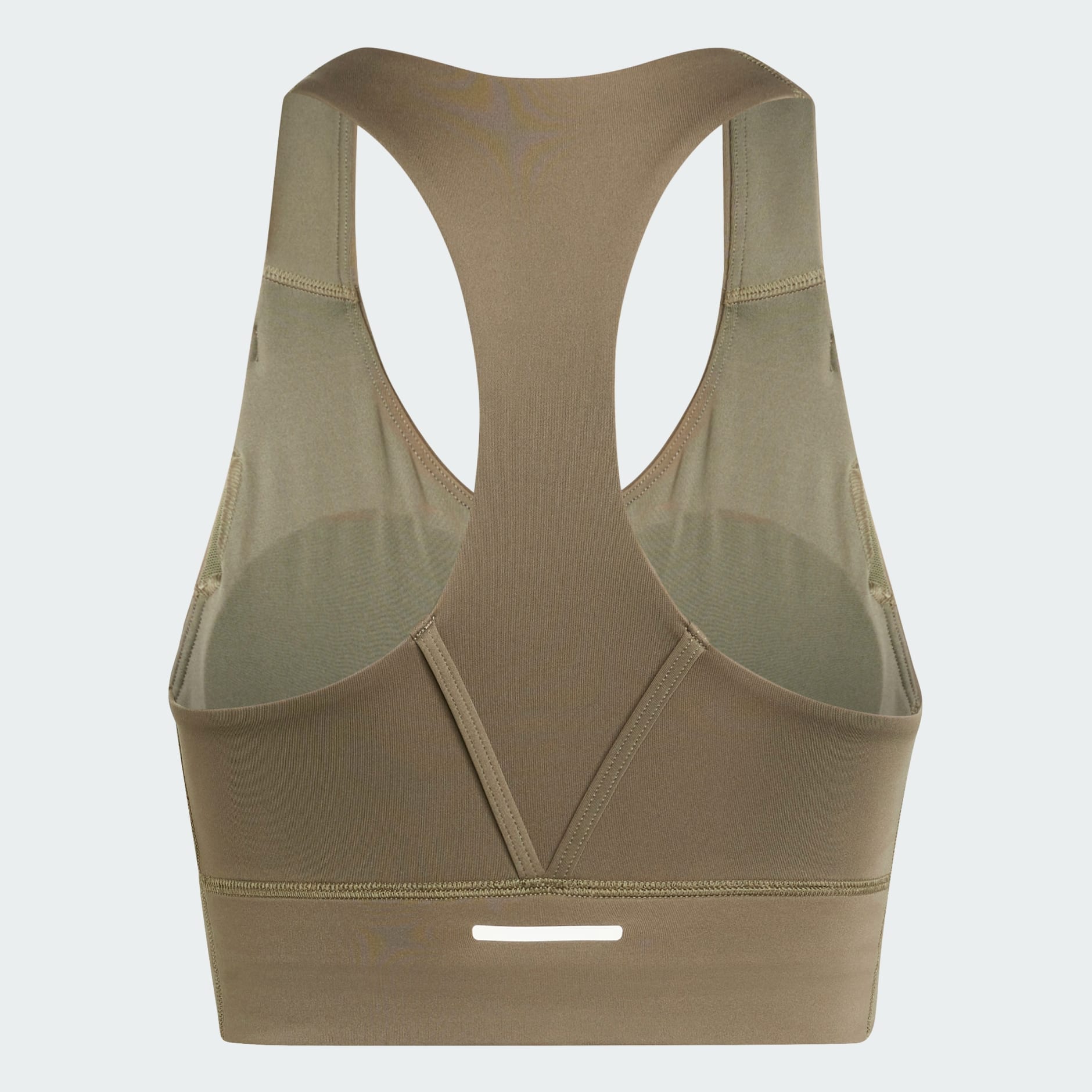 adidas Brassière de running poches Maintien moyen - Vert