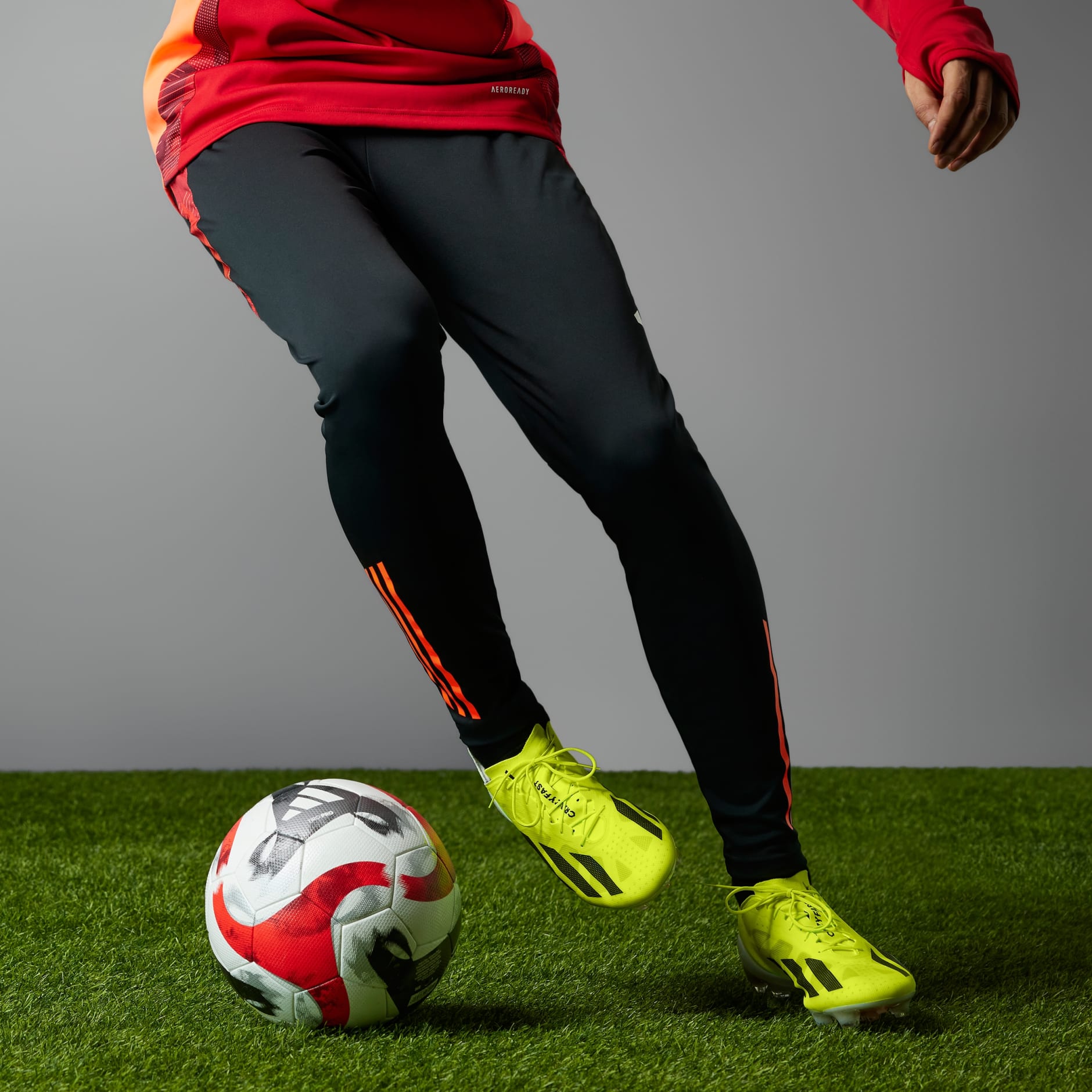 adidas נעלי כדורגל לקרקע קשיחה +X Crazyfast - צהוב | adidas IL