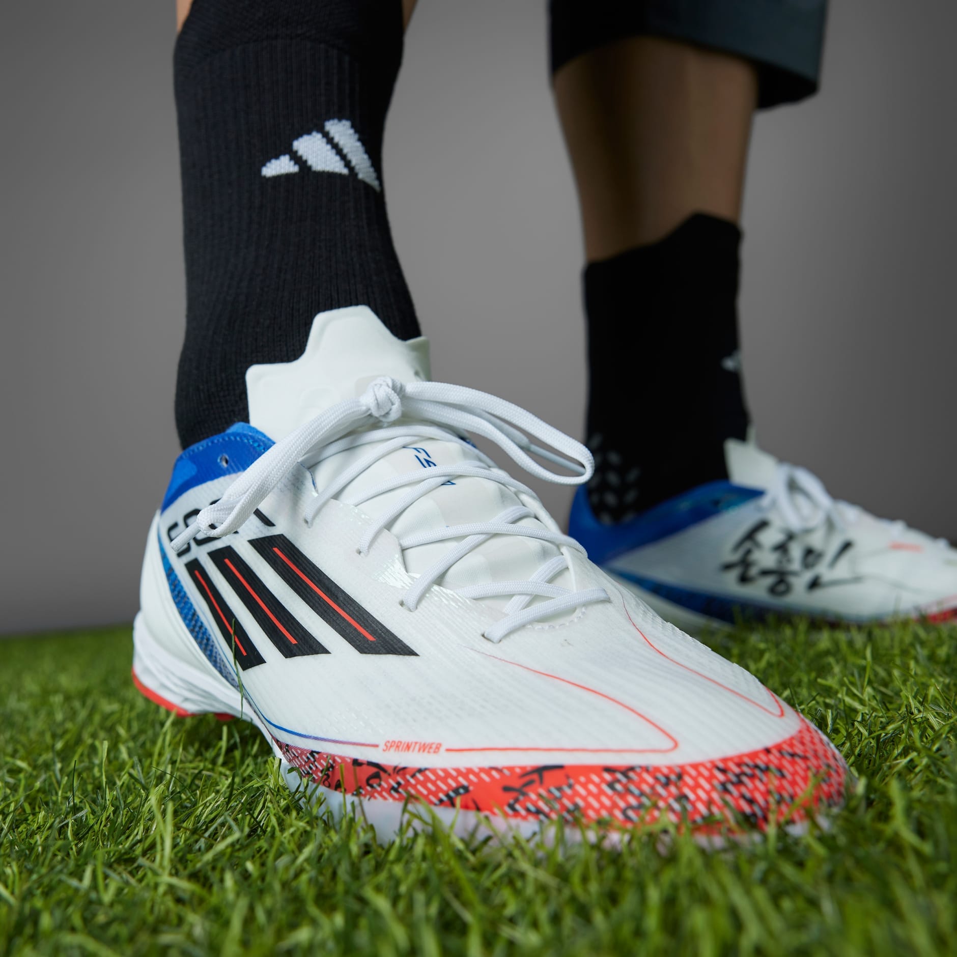 Shoes - F50 Pro Son Turf Boots - White | adidas Saudi Arabia