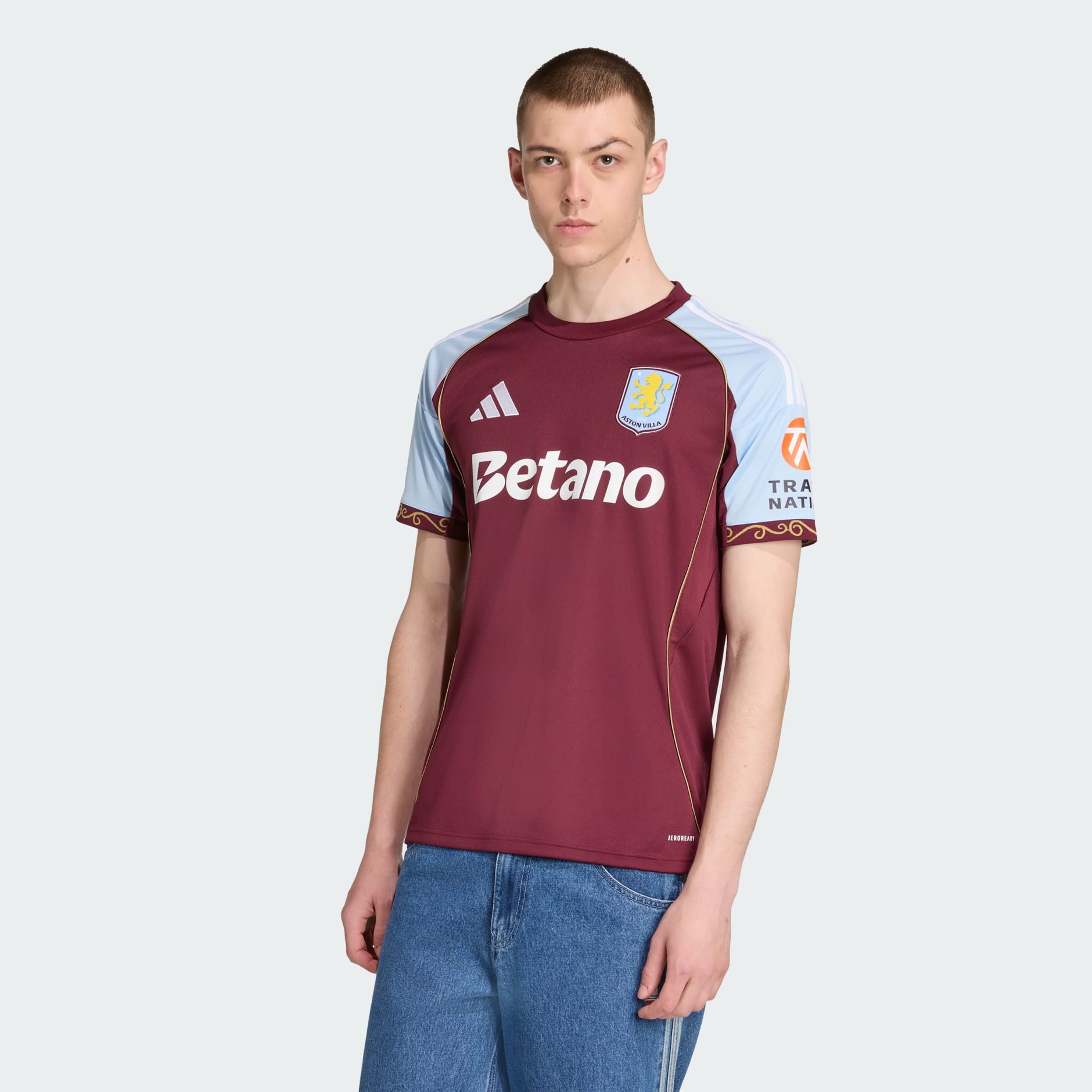 Aston Villa FC 25/26 Home Jersey - Burgundy | adidas Hong Kong